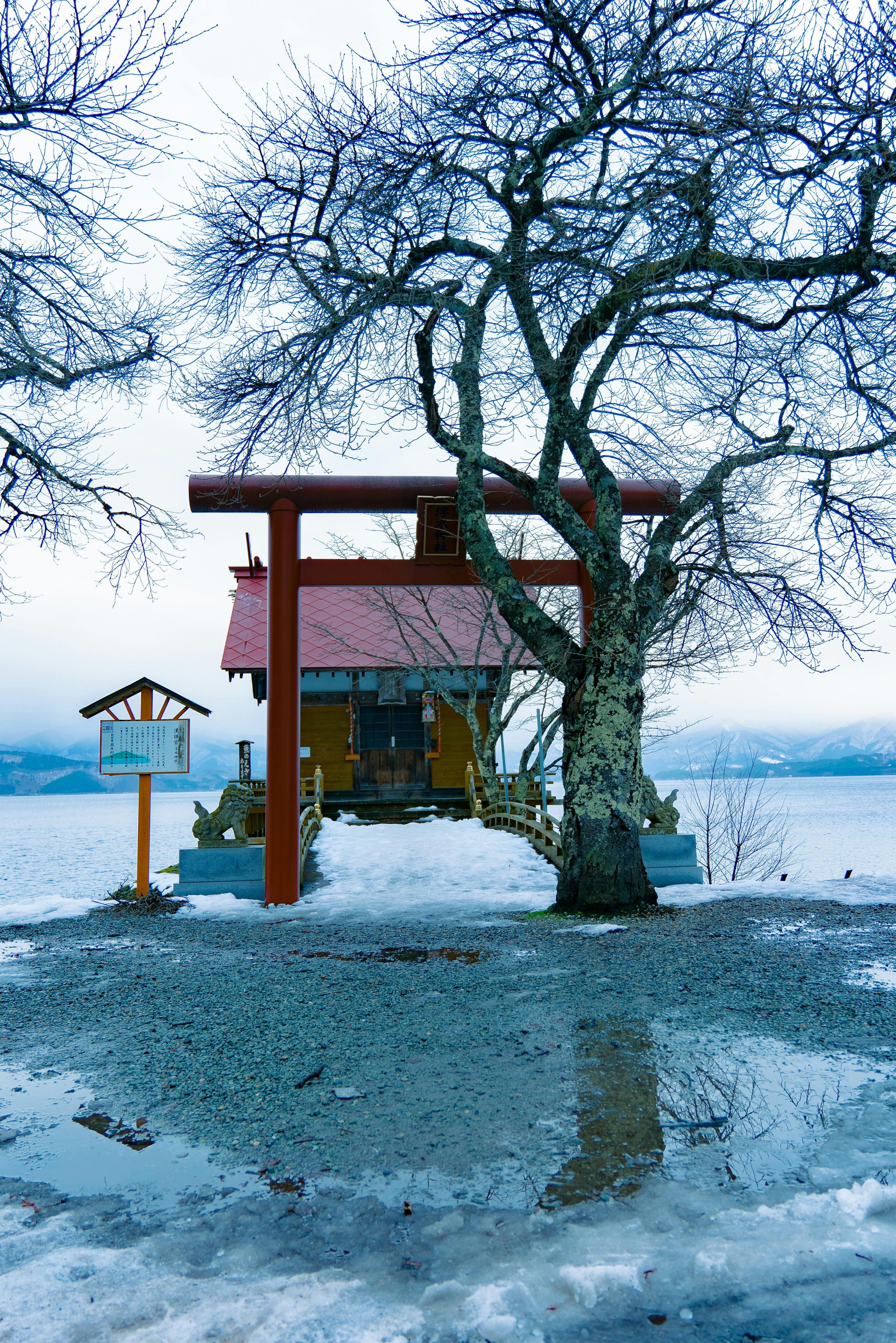 Ukiki Shrine in Japan in Winter · Free Stock Photo