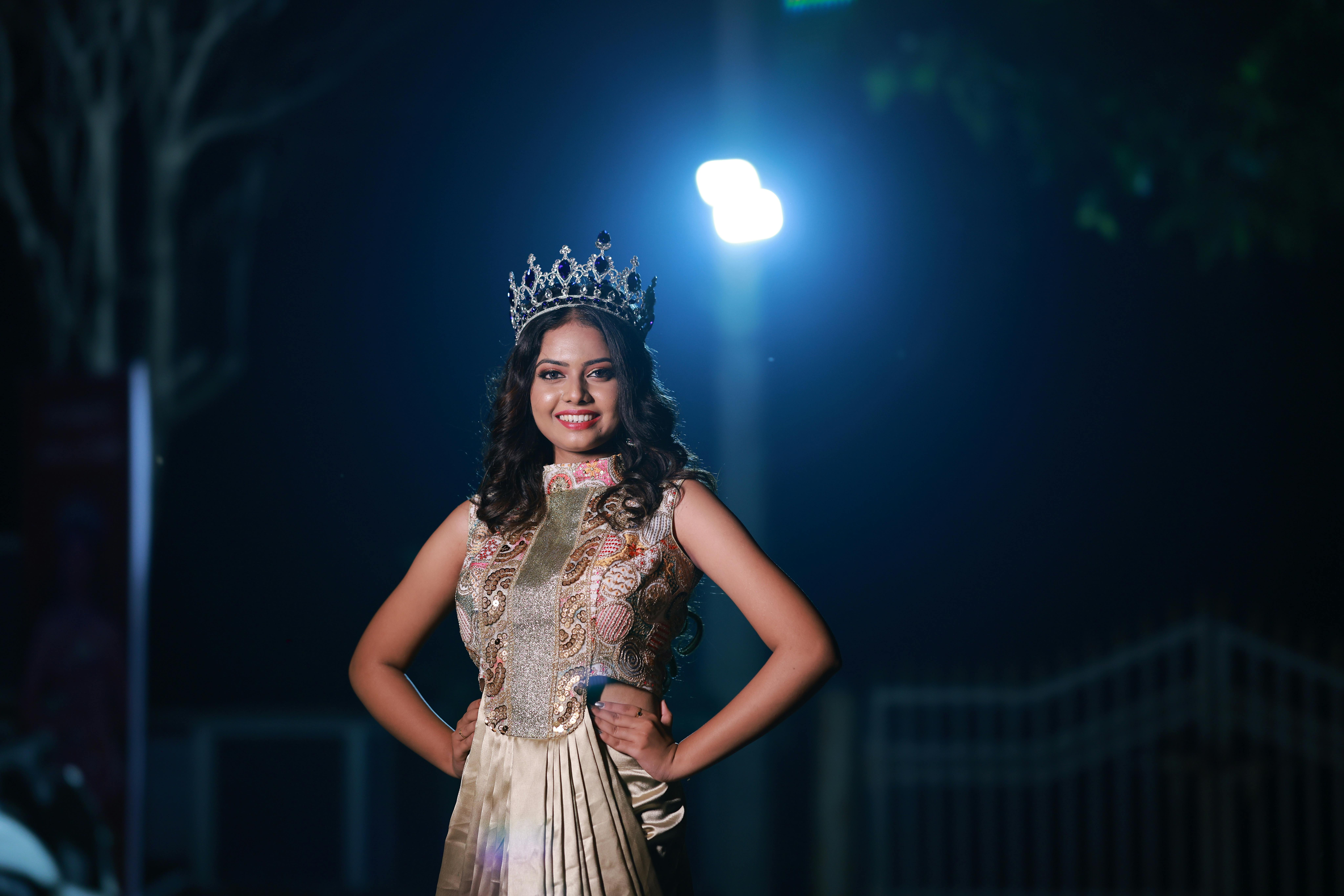 Pageant Standing with Hands on Hips · Free Stock Photo