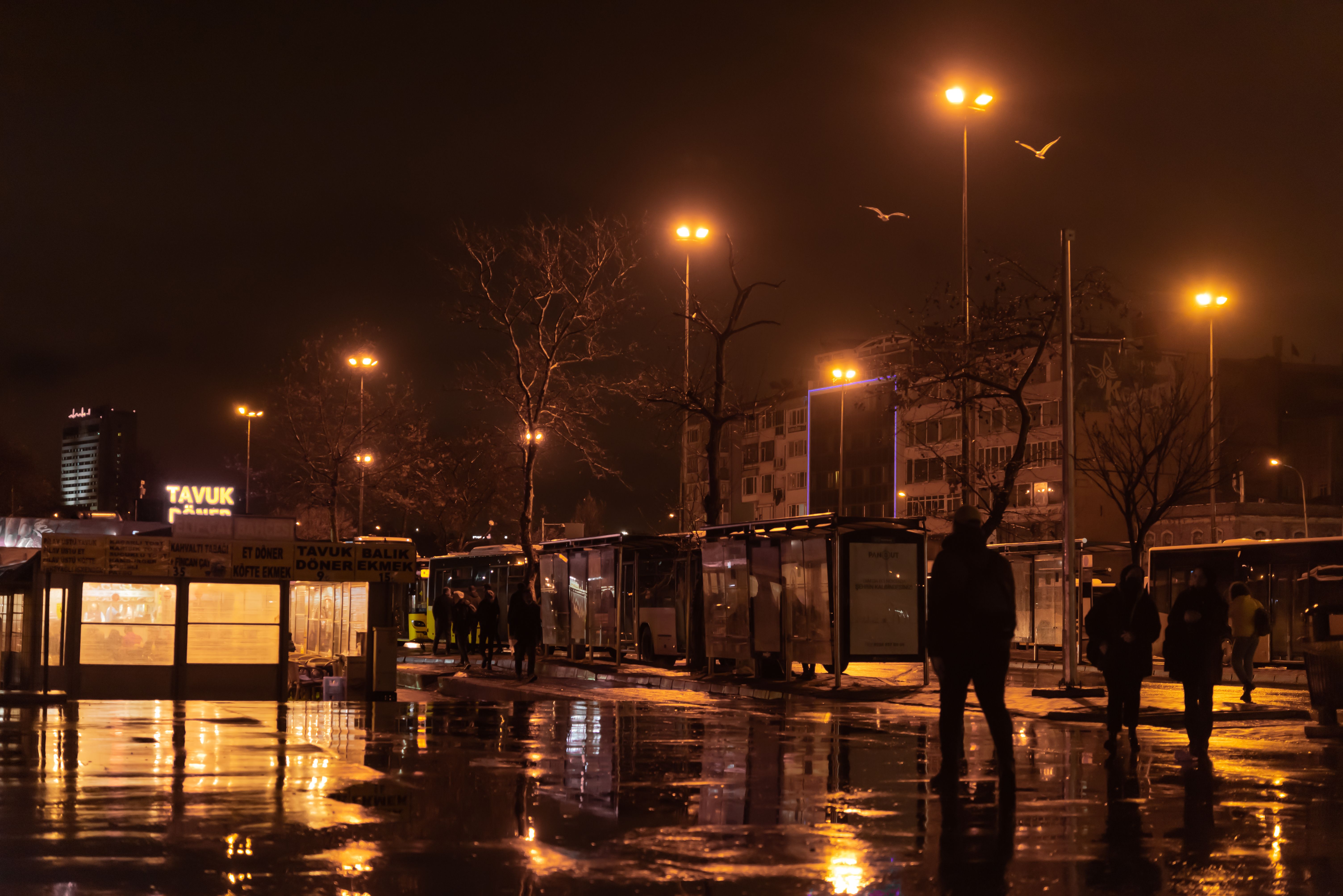 Rain in Istanbul at Night · Free Stock Photo