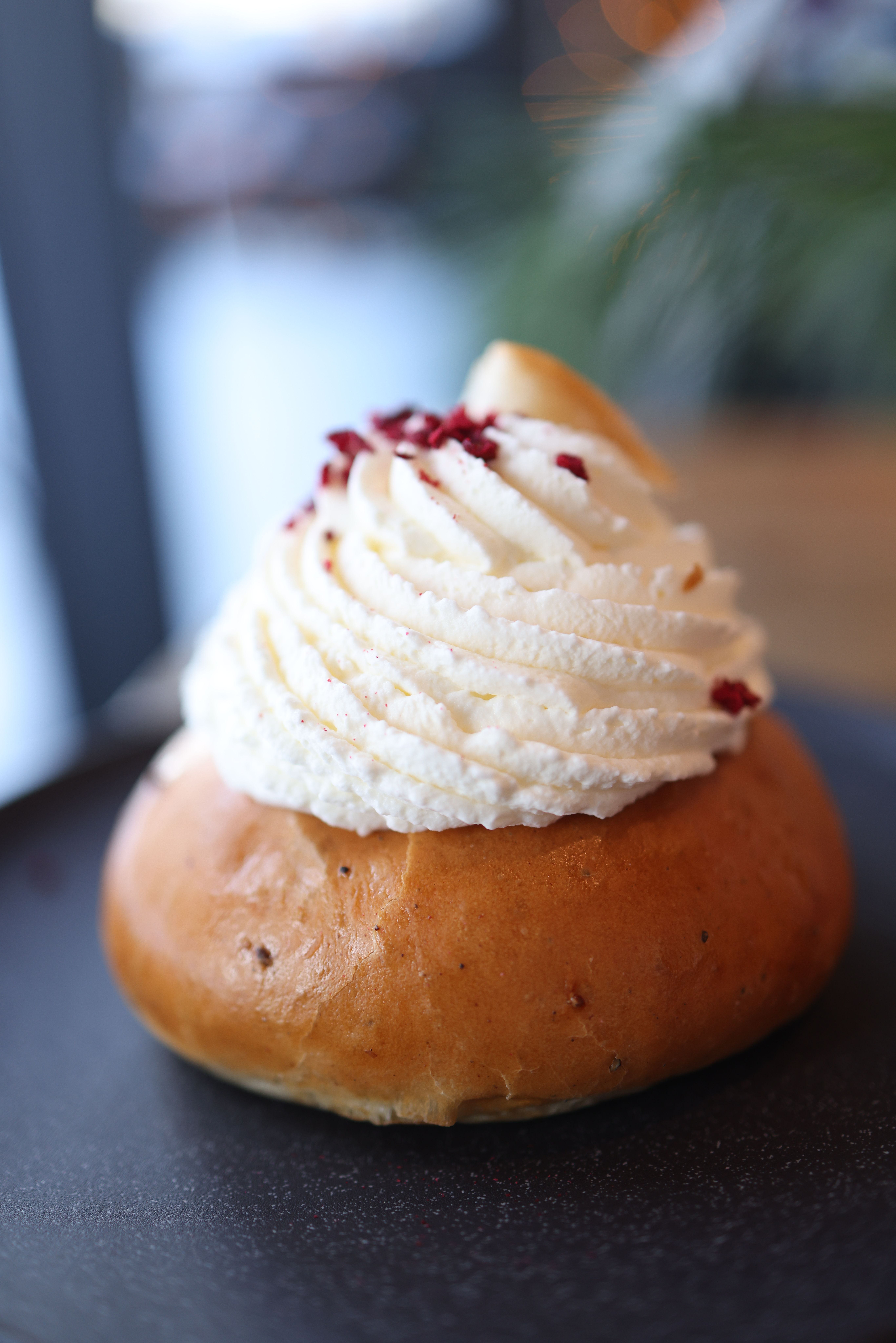 Whipped Cream Bun · Free Stock Photo