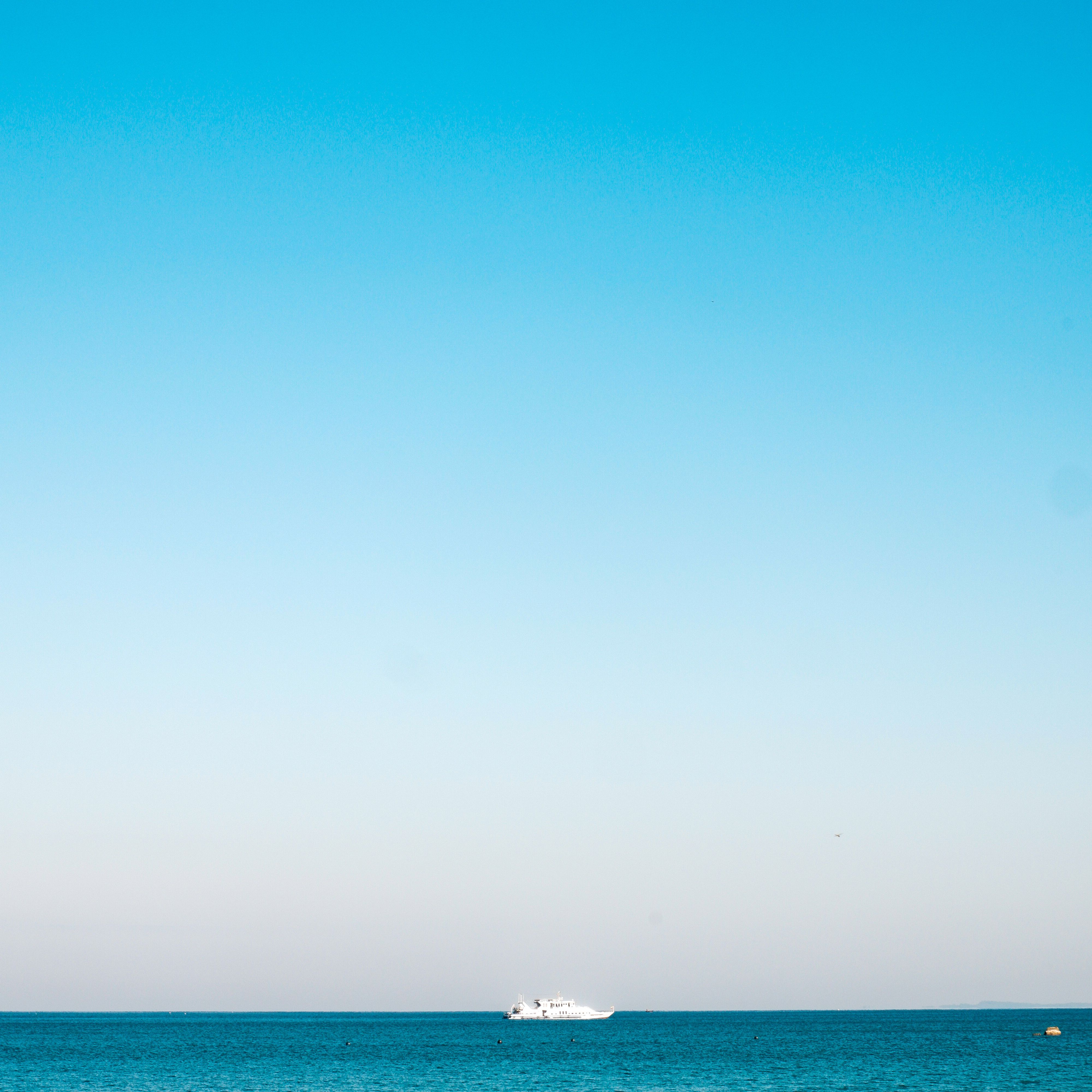 High Angle View of People Sailing on Sea · Free Stock Photo