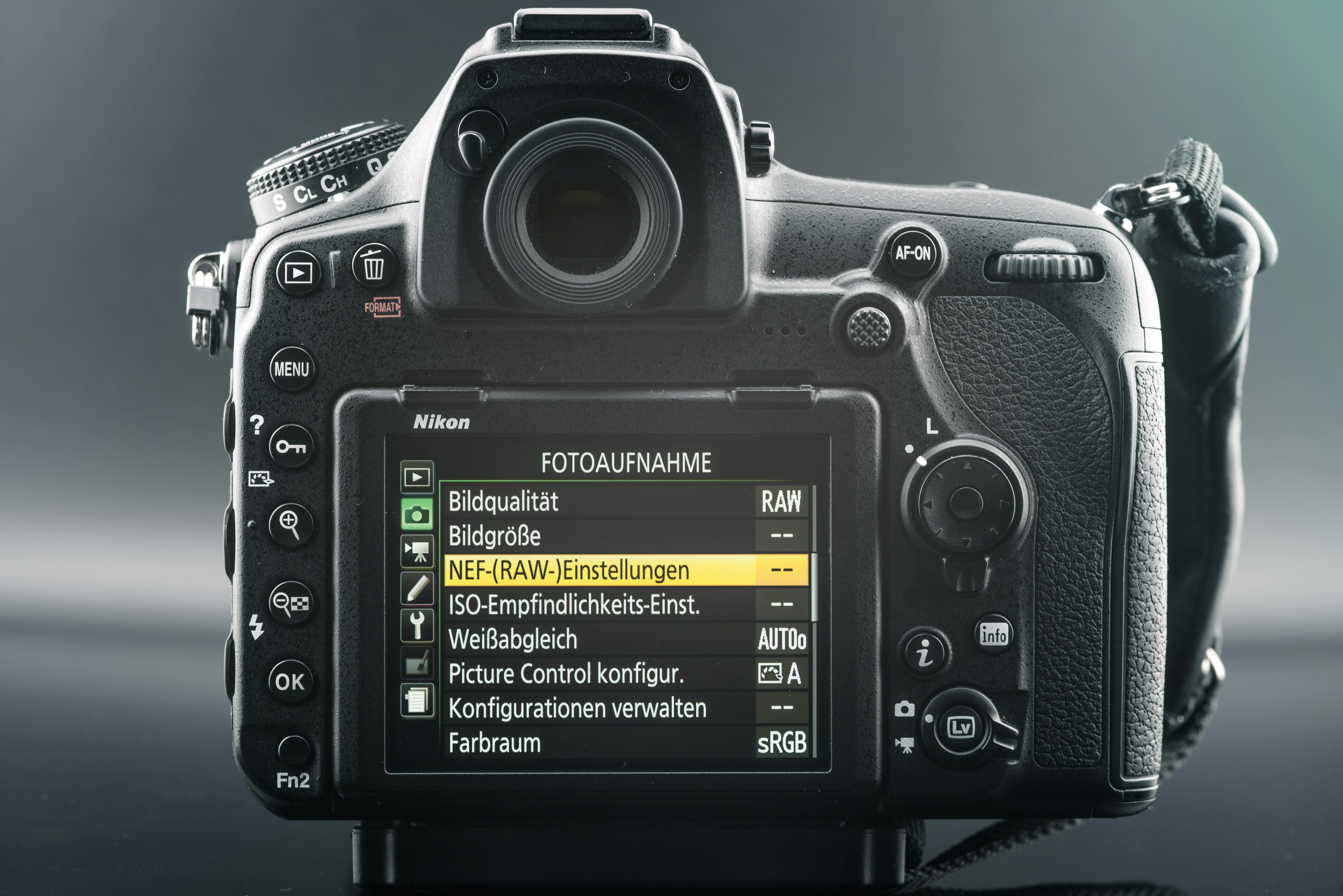 Touch Screen of a Digital Camera · Free Stock Photo