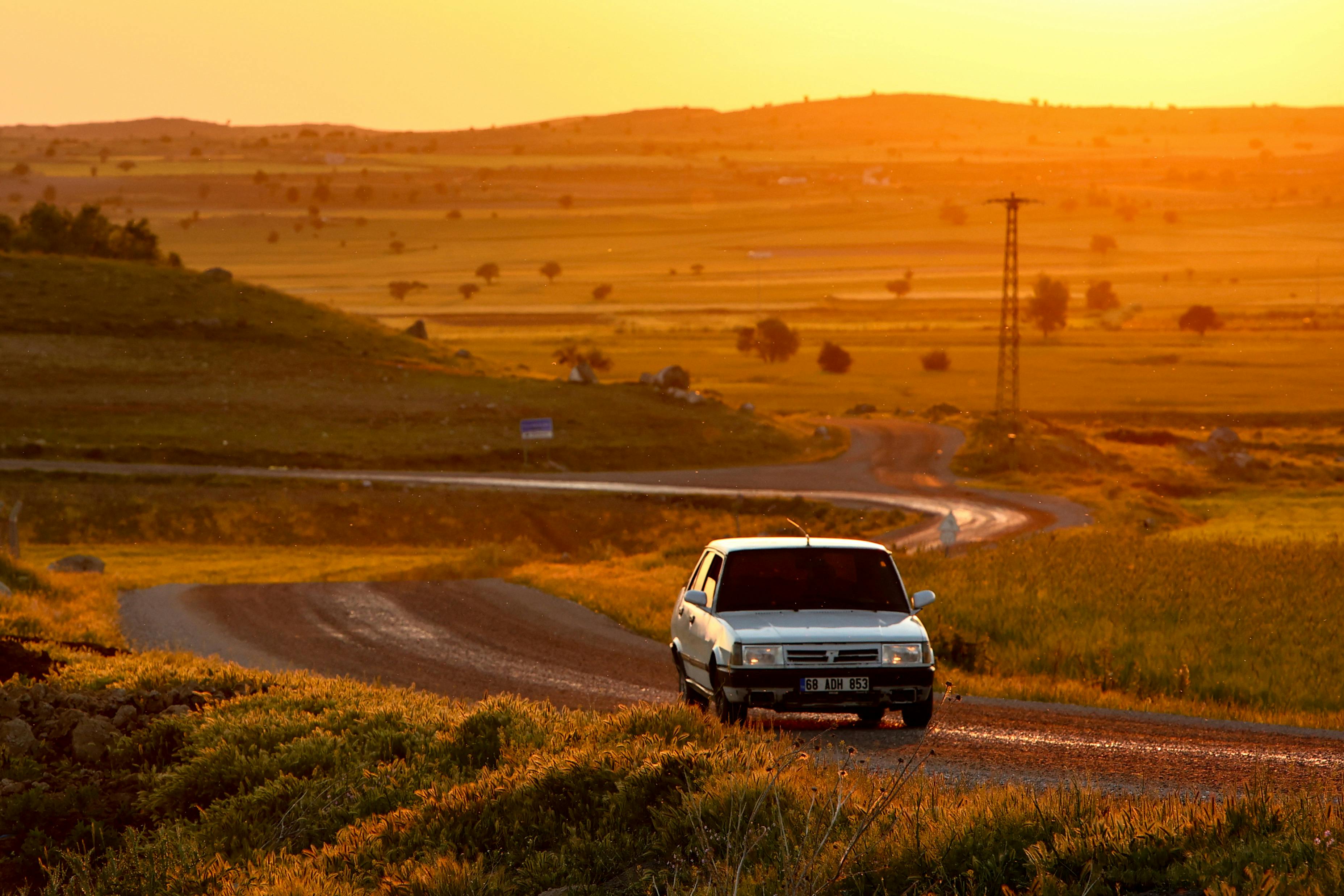 A Car in the Countryside · Free Stock Photo