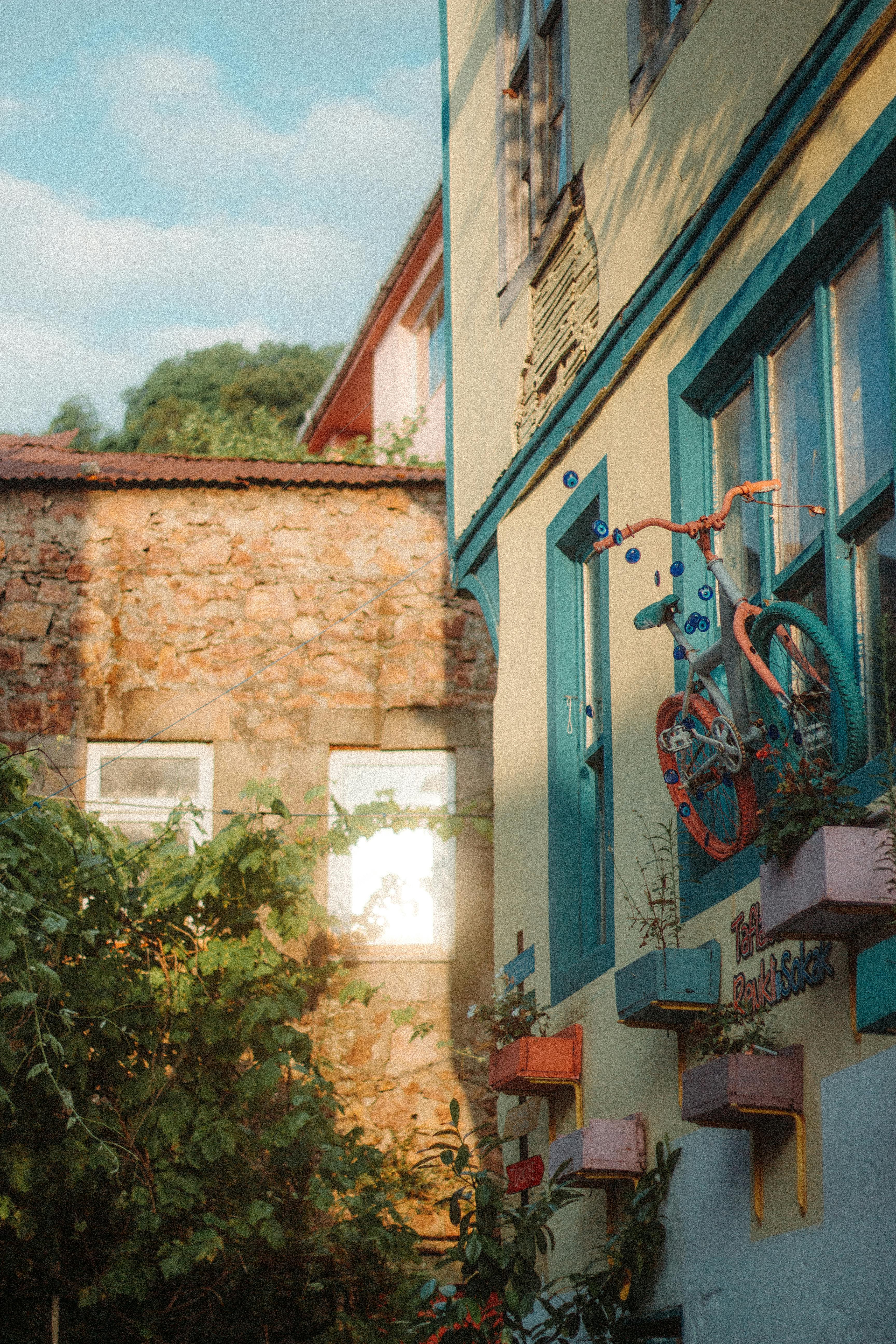 Bike on Window Sill · Free Stock Photo