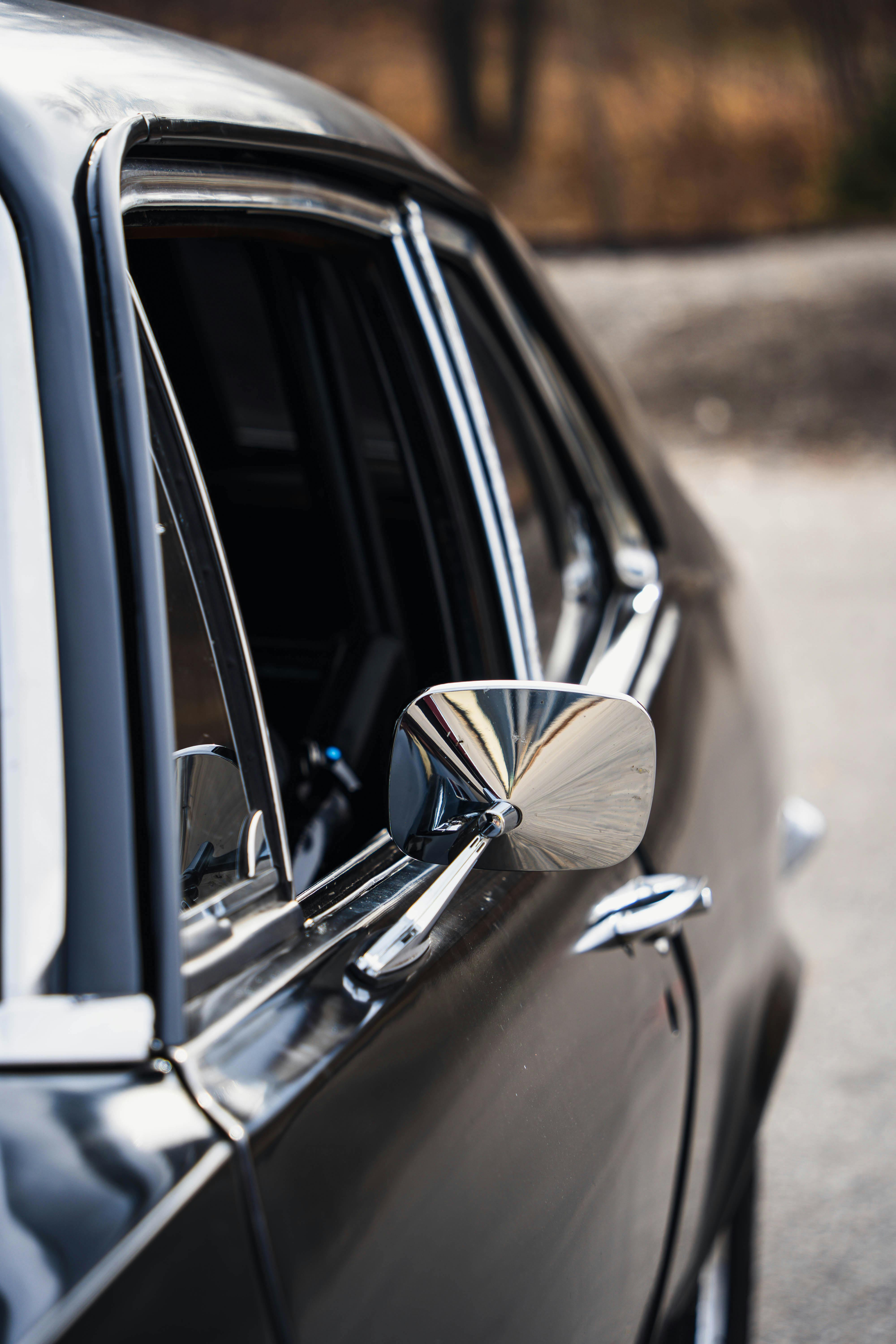 Vintage Car Rear View Mirror · Free Stock Photo