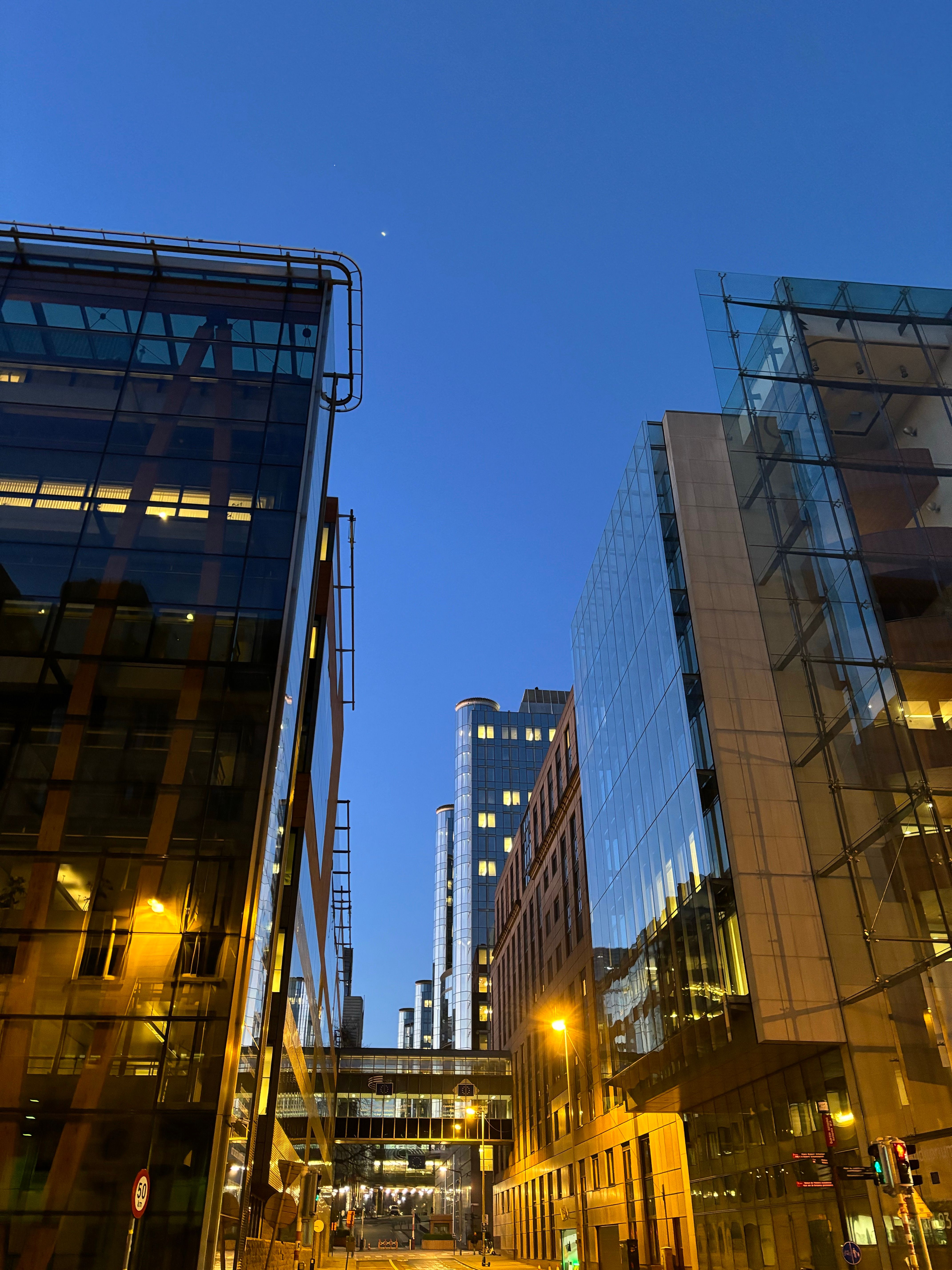 Office Building at Dusk · Free Stock Photo