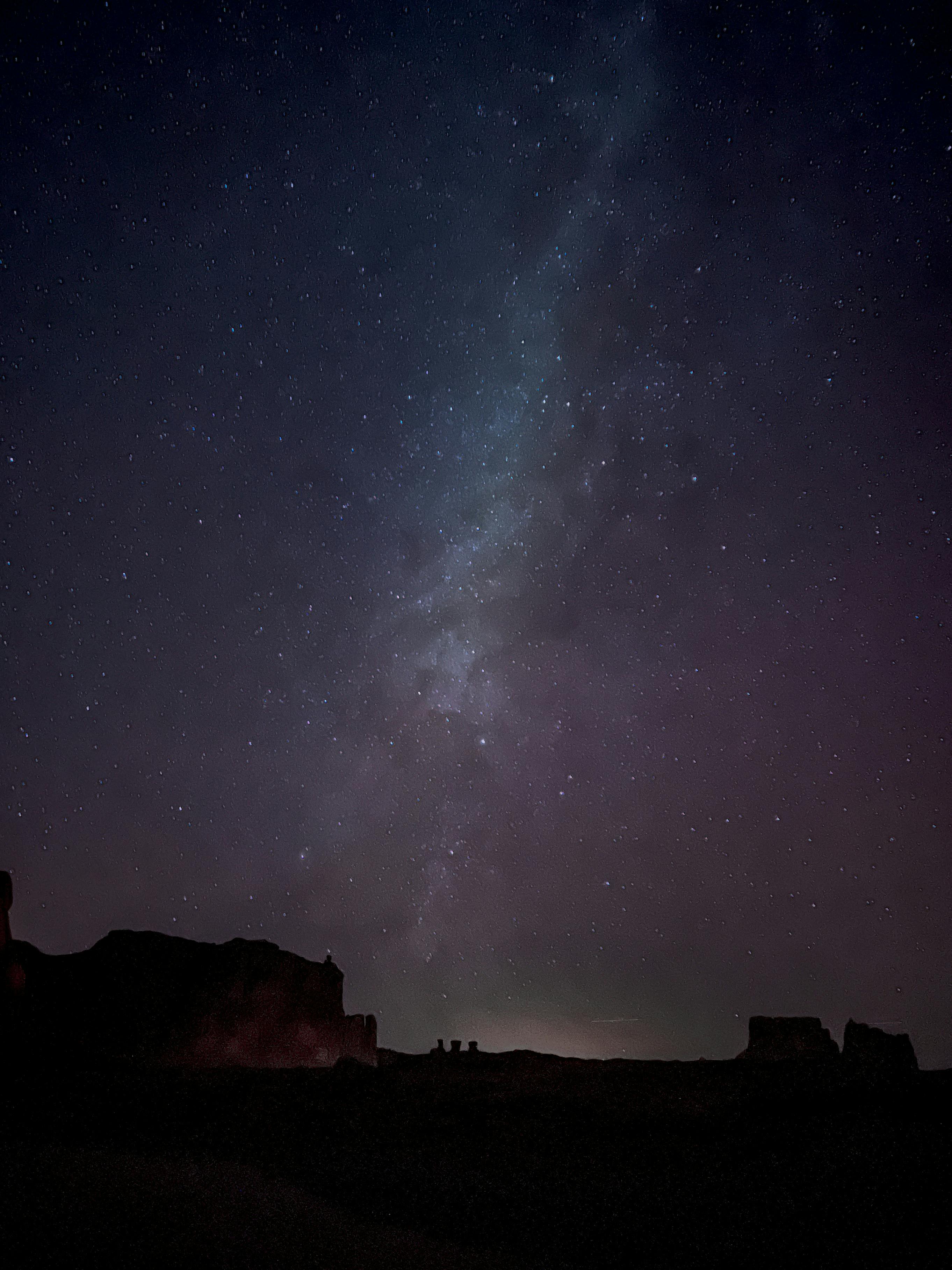 Scenic View Of Night Sky With Stars · Free Stock Photo