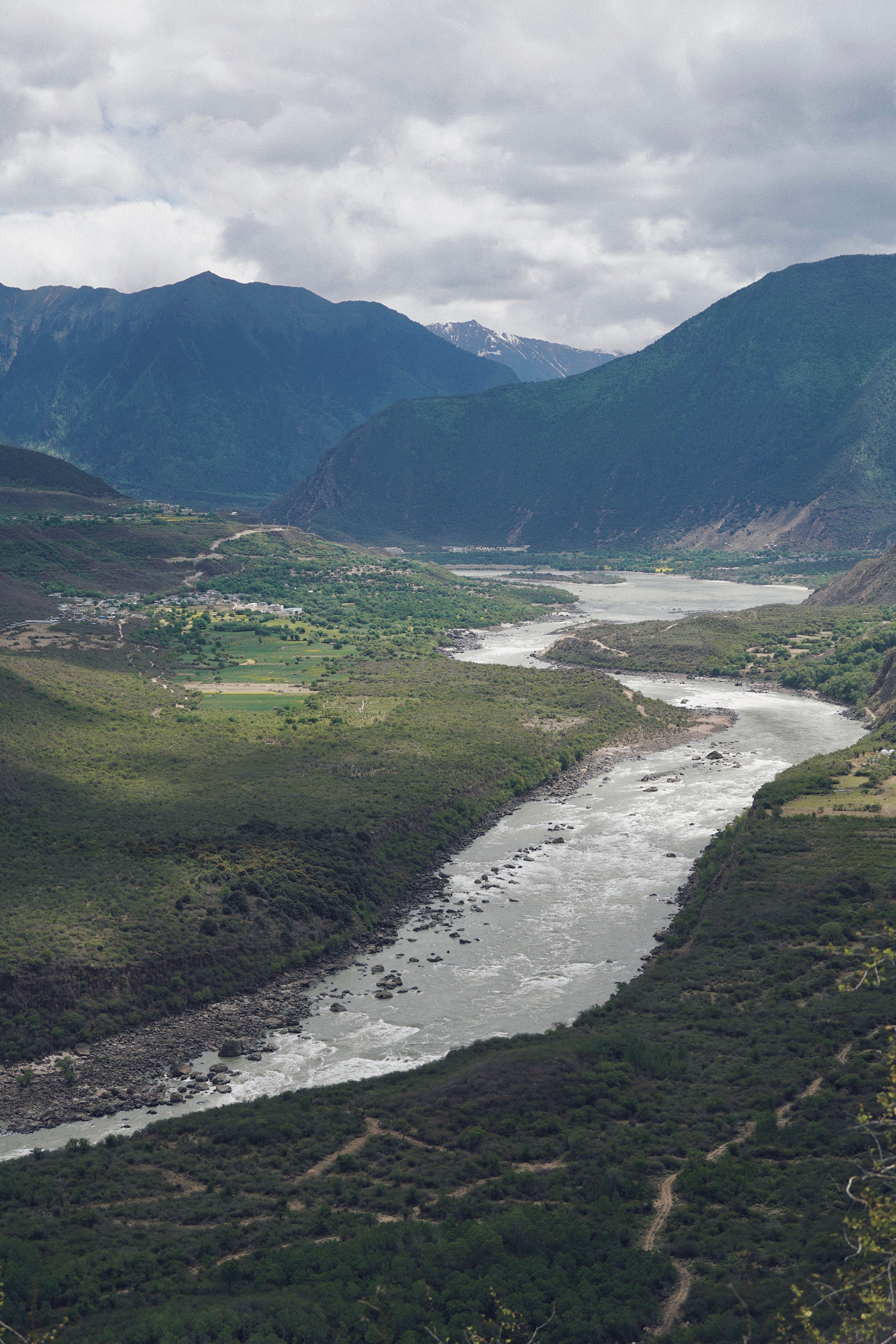 Aerial Shot Of River · Free Stock Photo