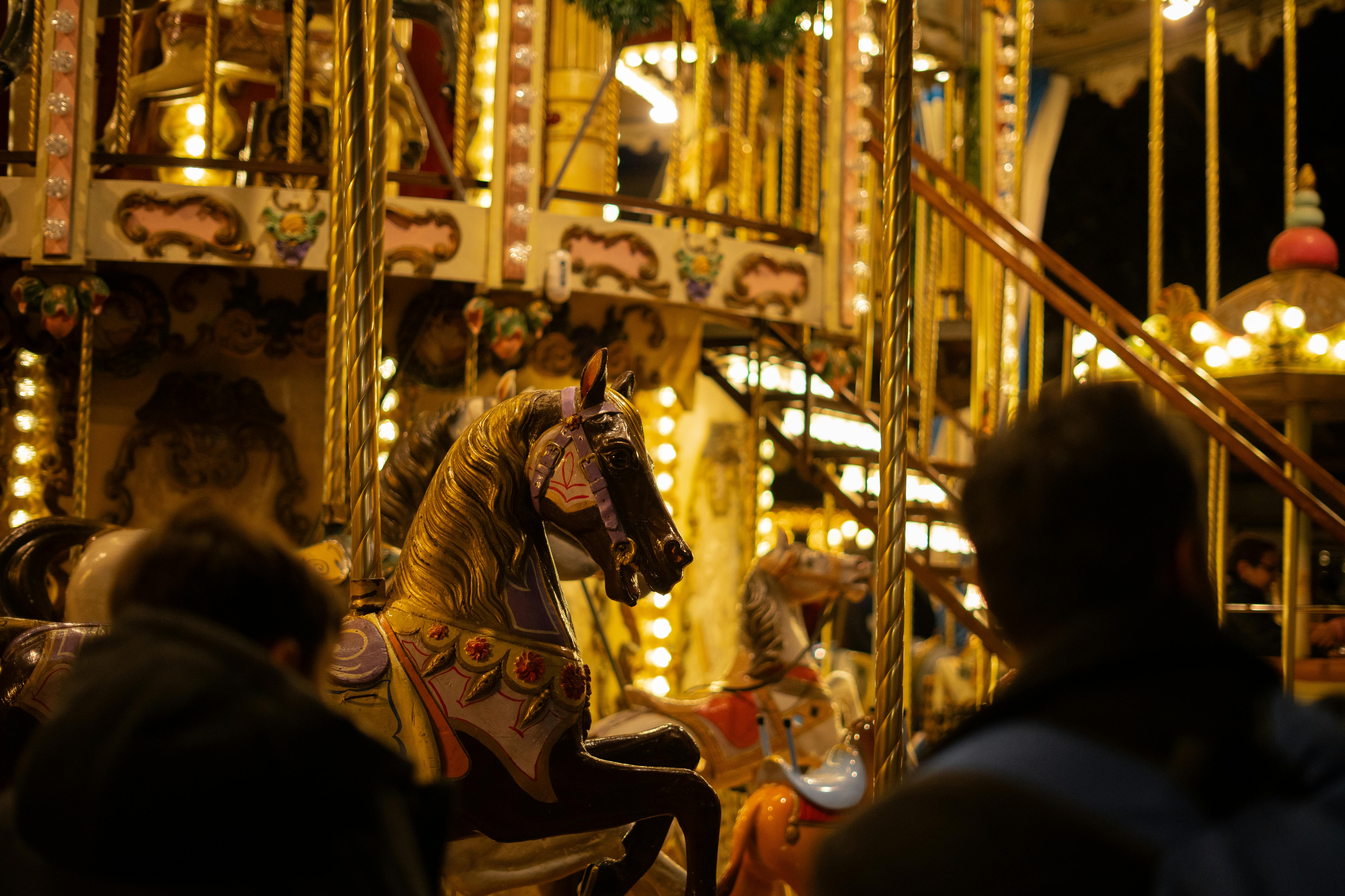 Carousel With Lights · Free Stock Photo