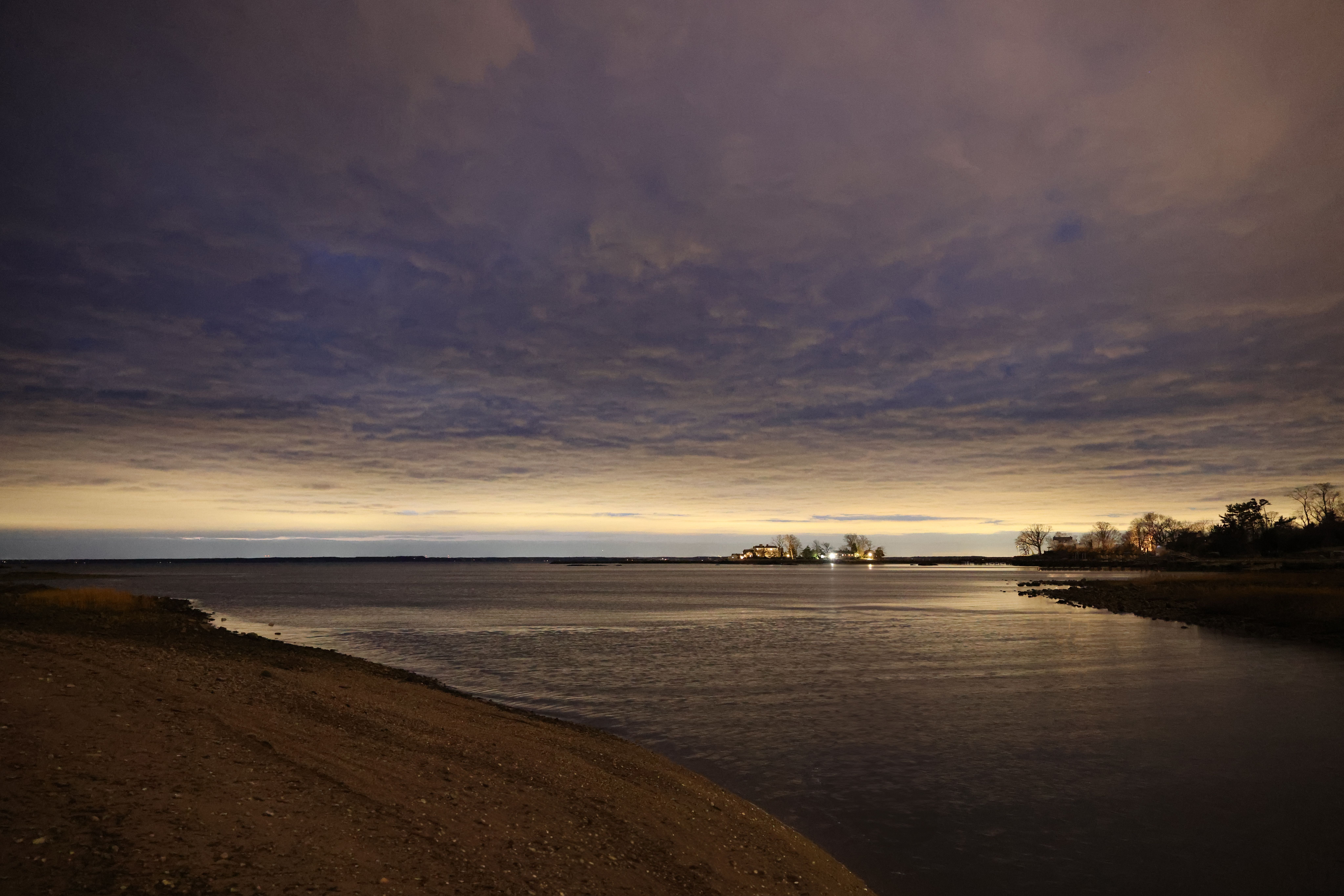 Calm Sea Coast under Clouds · Free Stock Photo