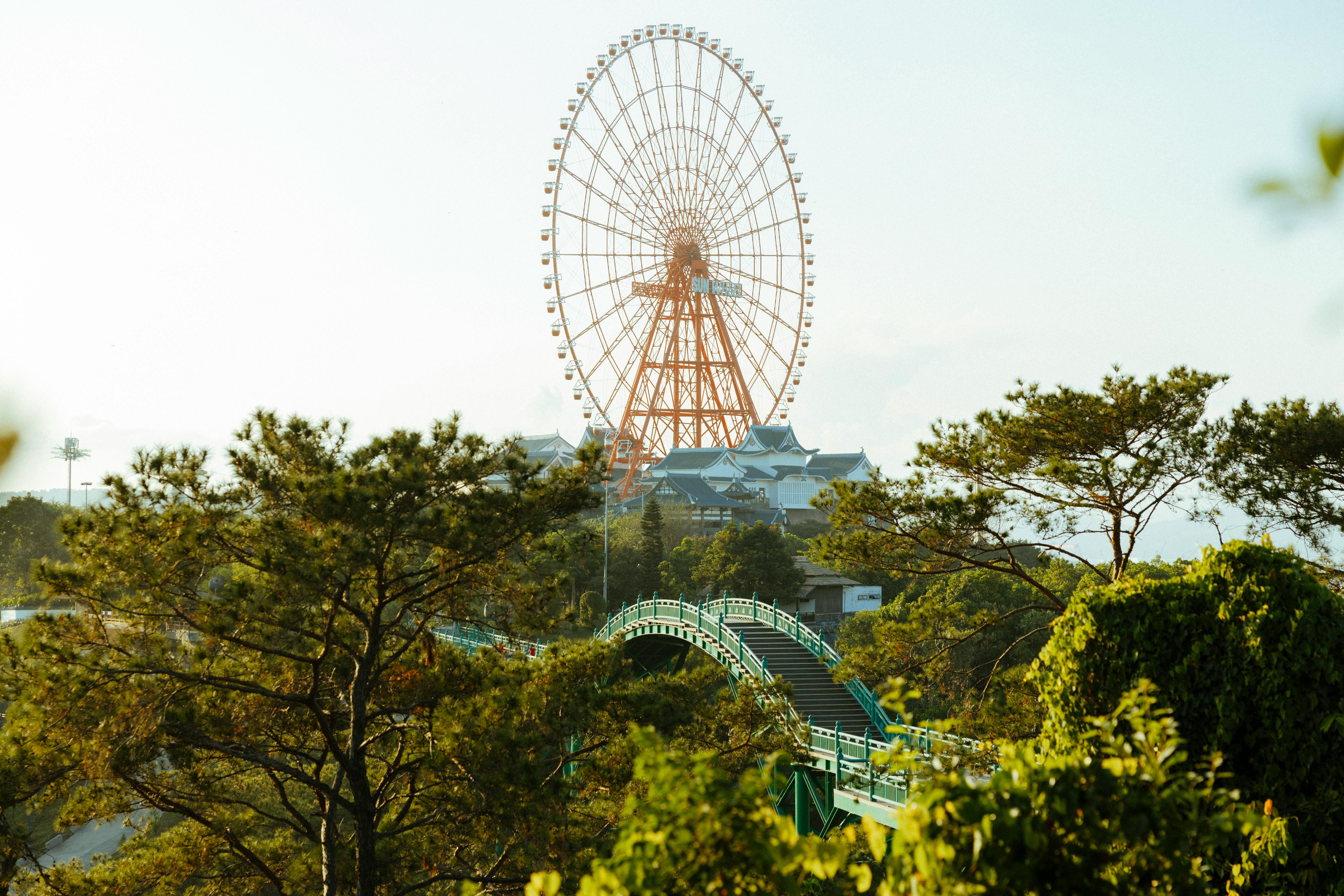 Kostenloses Foto zum Thema: abenteuer park, amüsement, architektur ...