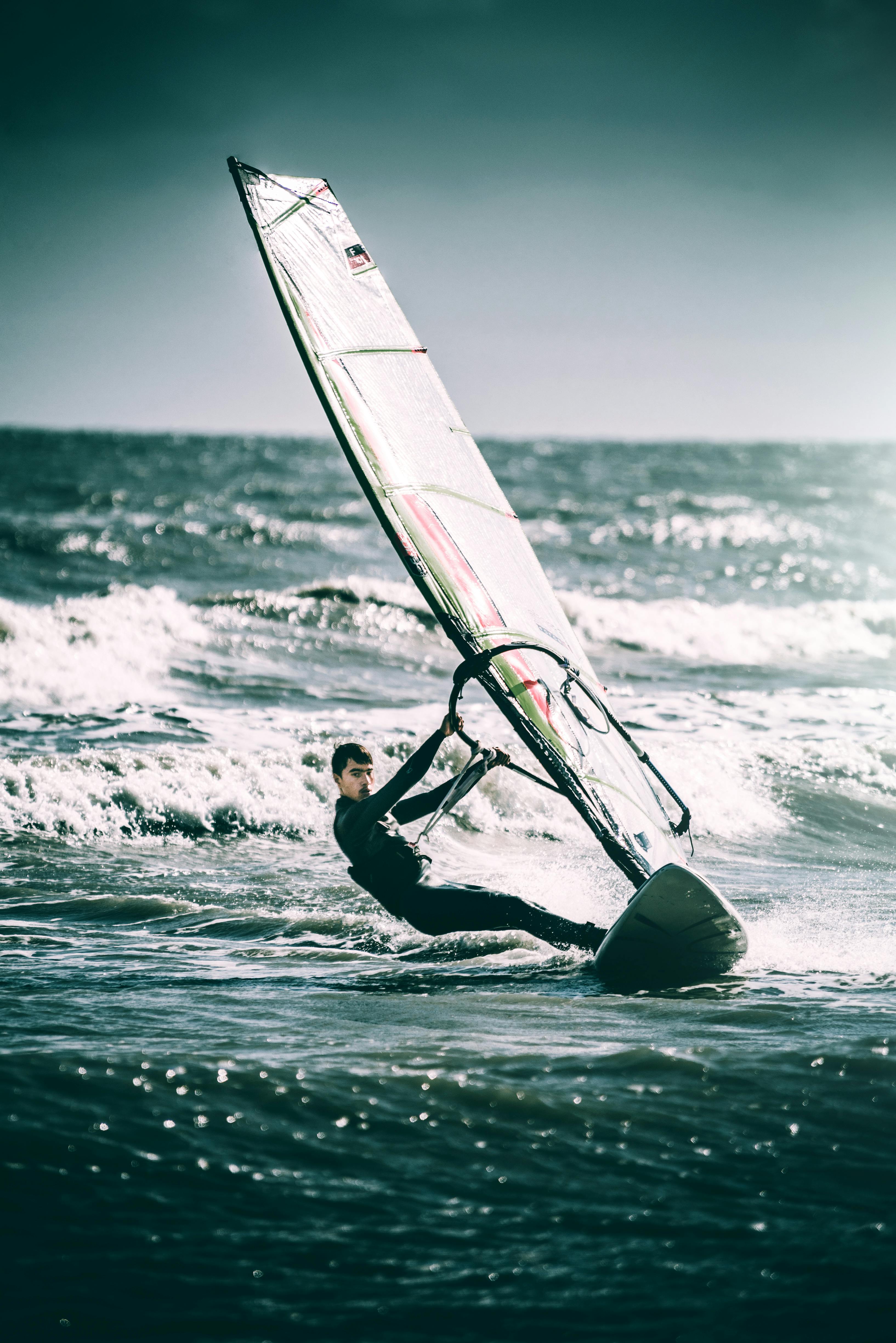 Windsurfing In Summer · Free Stock Photo