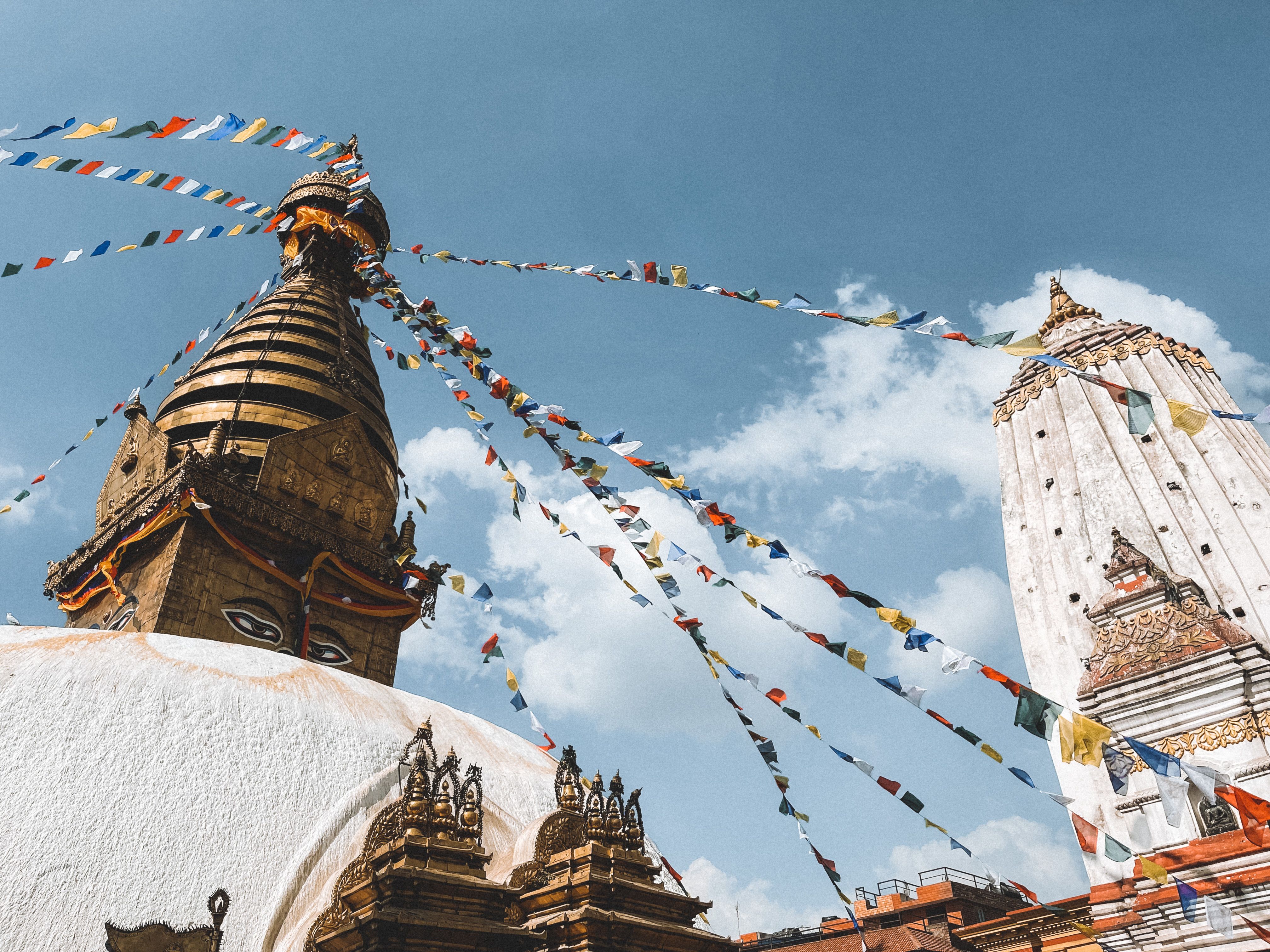 The Swayambhu Mahachaitya in Nepal · Free Stock Photo