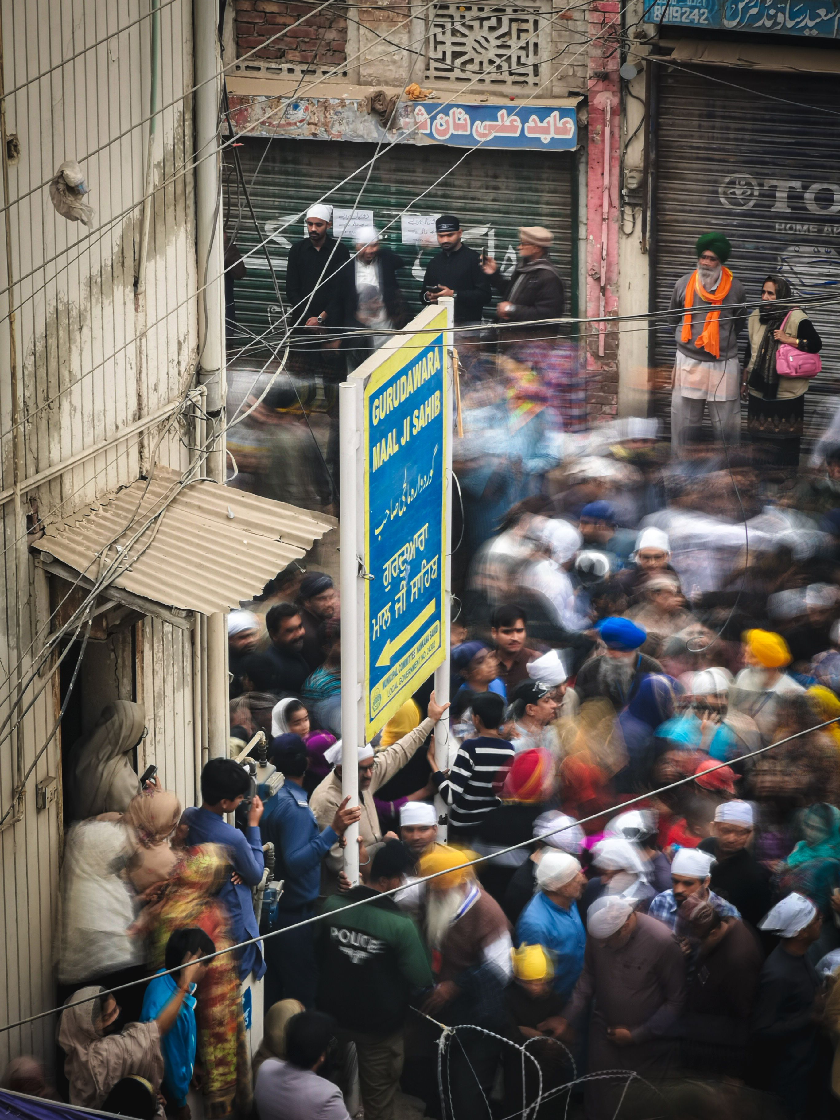 Crowd on Street in Town · Free Stock Photo
