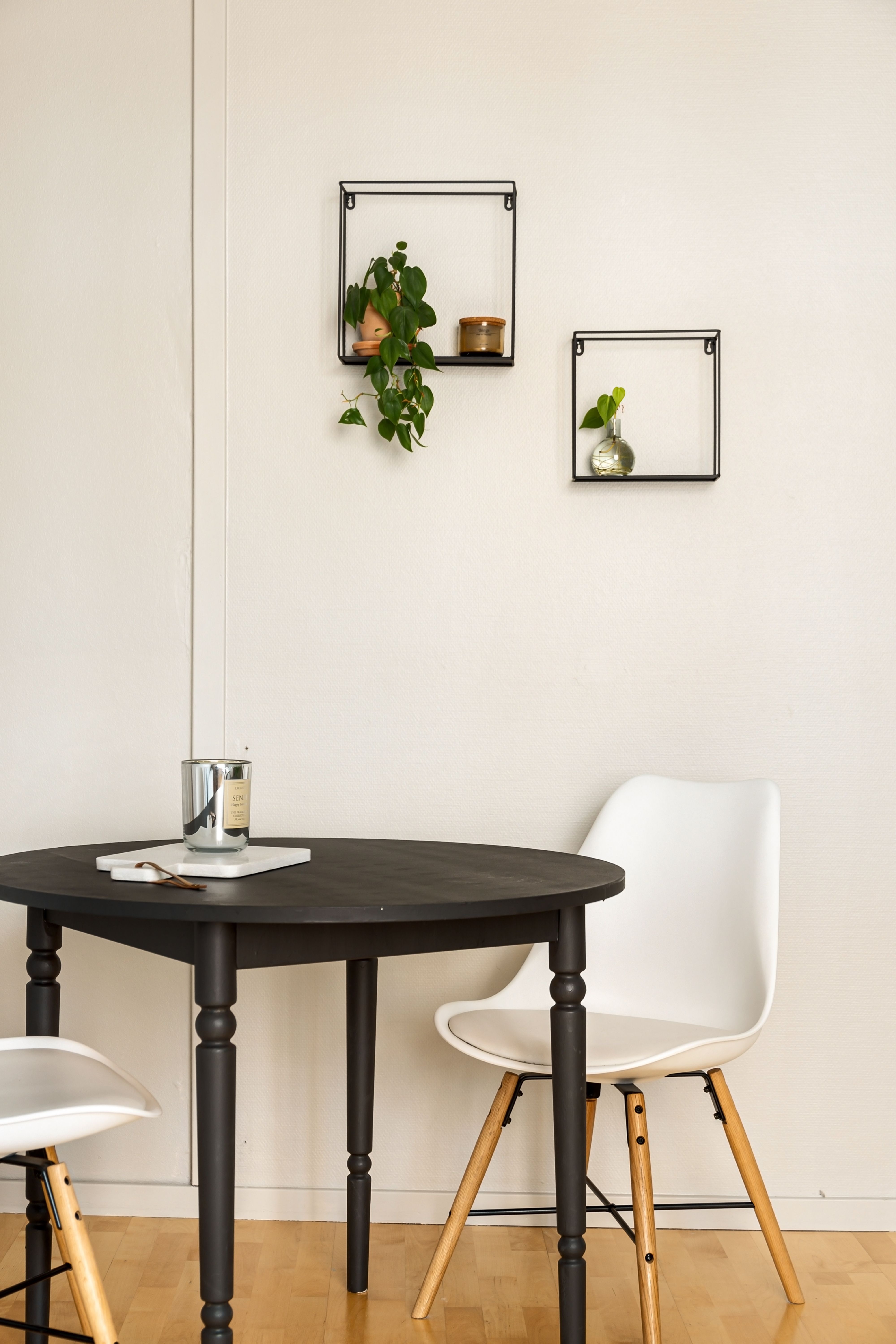 Empty White Chairs Beside Table · Free Stock Photo