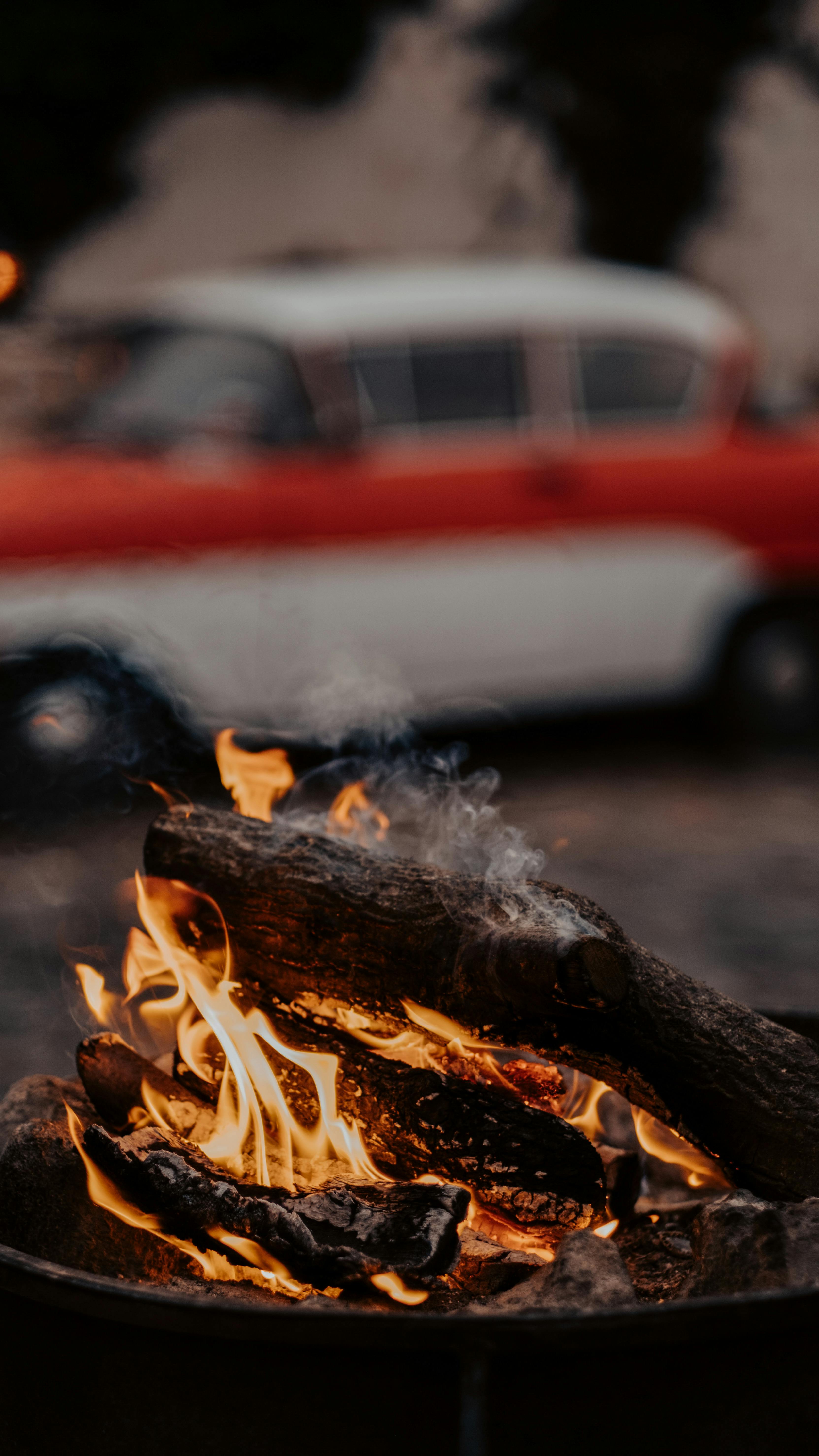 Orange Fire · Free Stock Photo