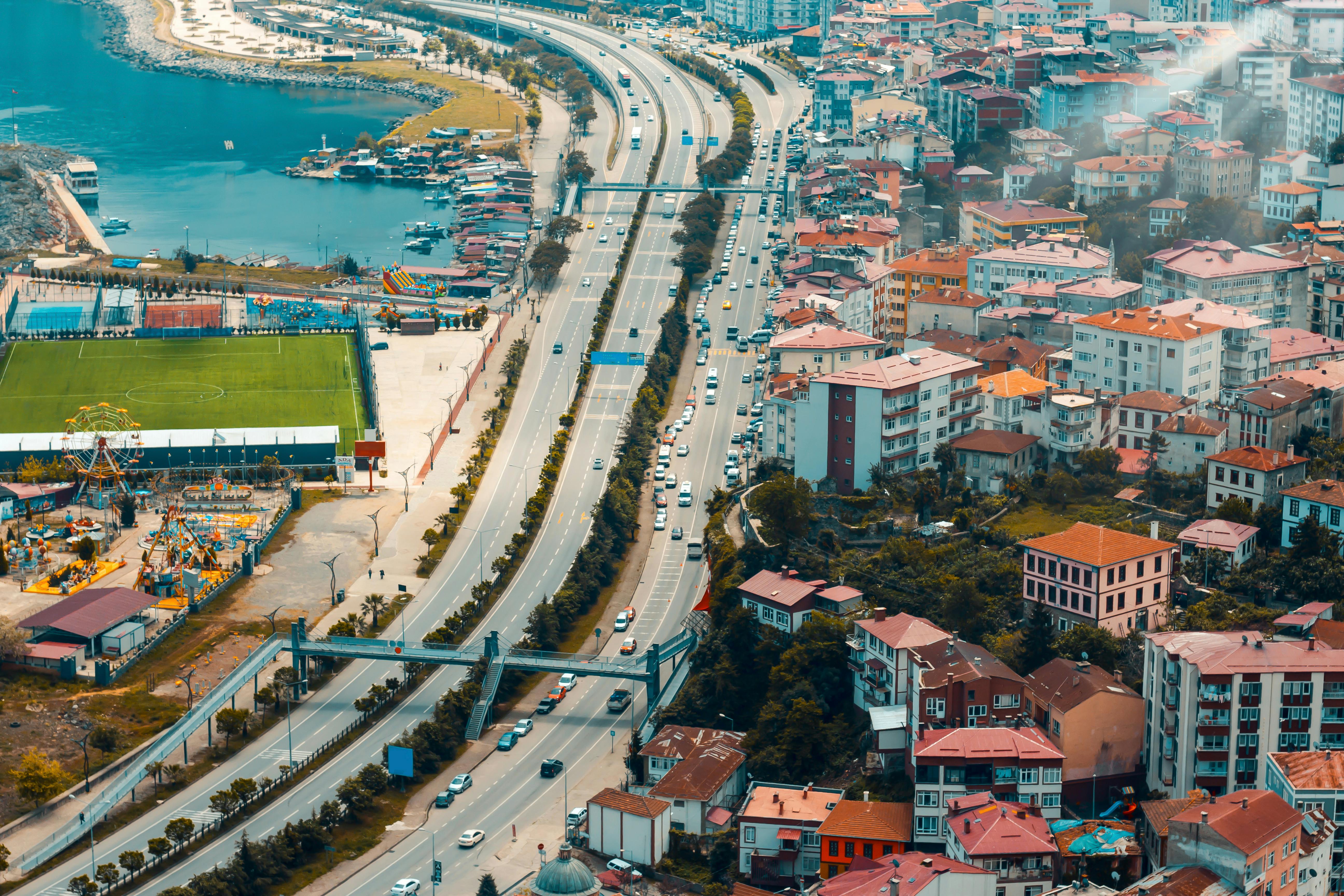 Highway in Turkish City · Free Stock Photo