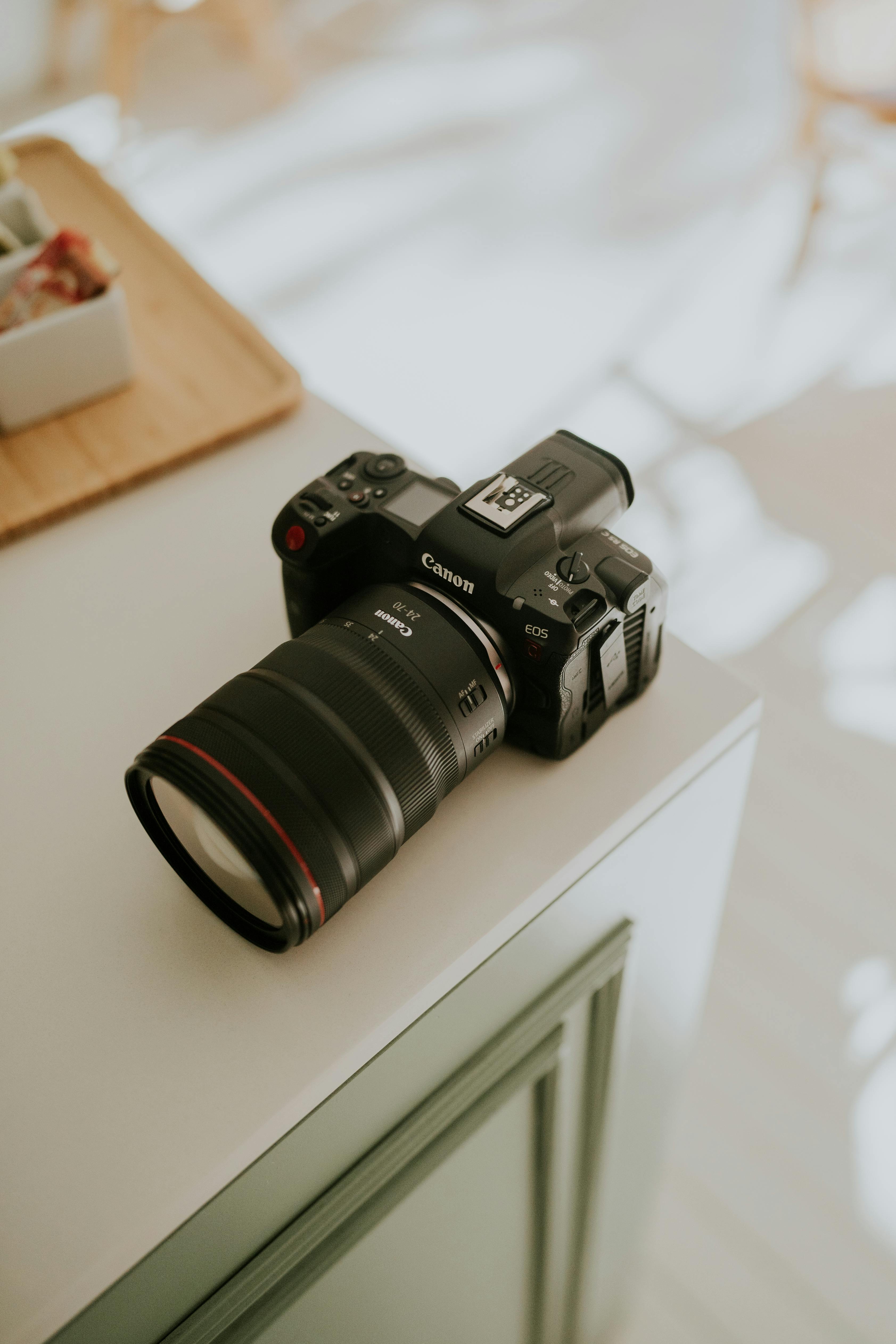 A Camera on a Table · Free Stock Photo