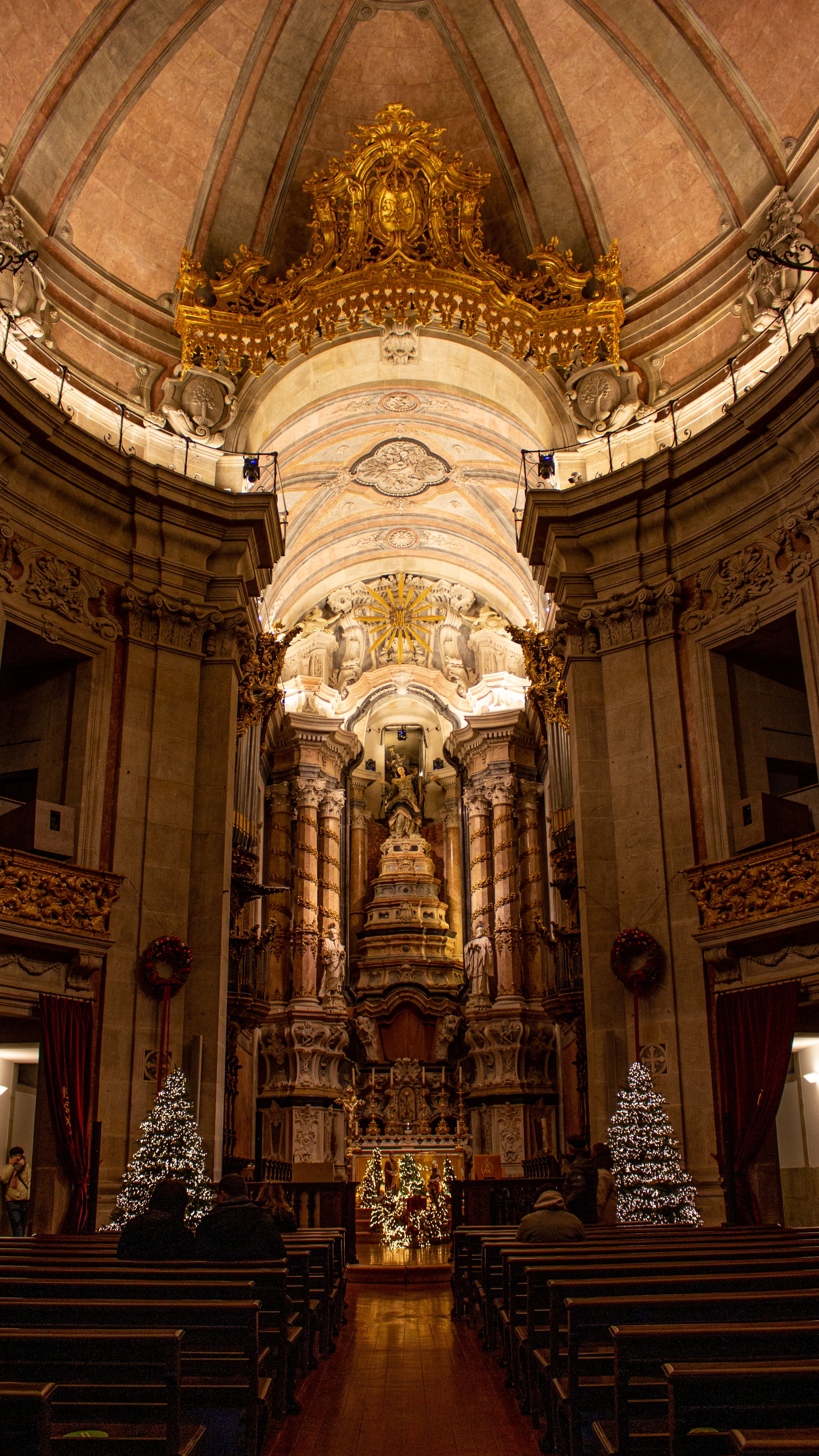 Interior of the Clerigos Church · Free Stock Photo