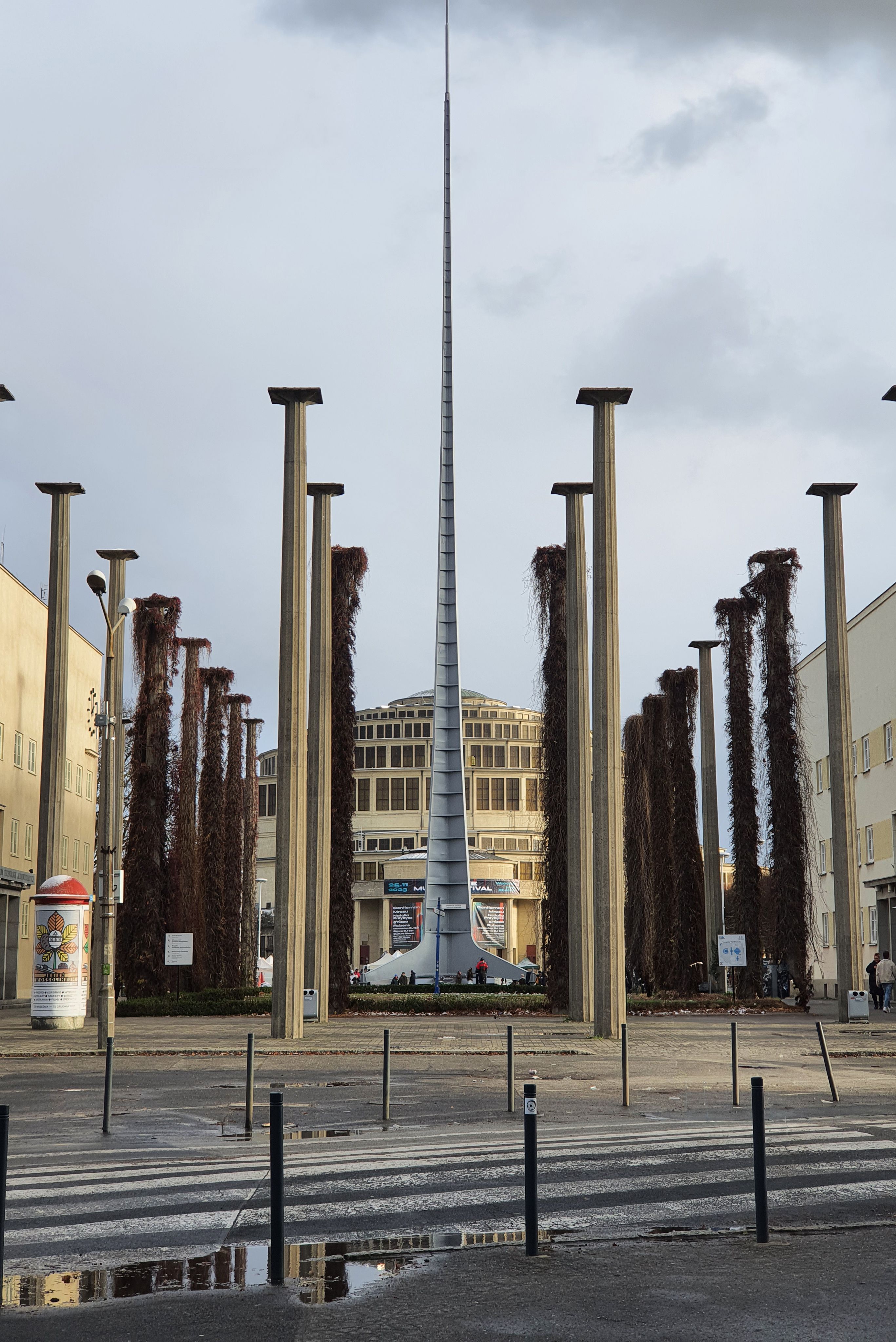 The Centennial Hall and the Iglica in Wroclaw, Poland · Free Stock Photo