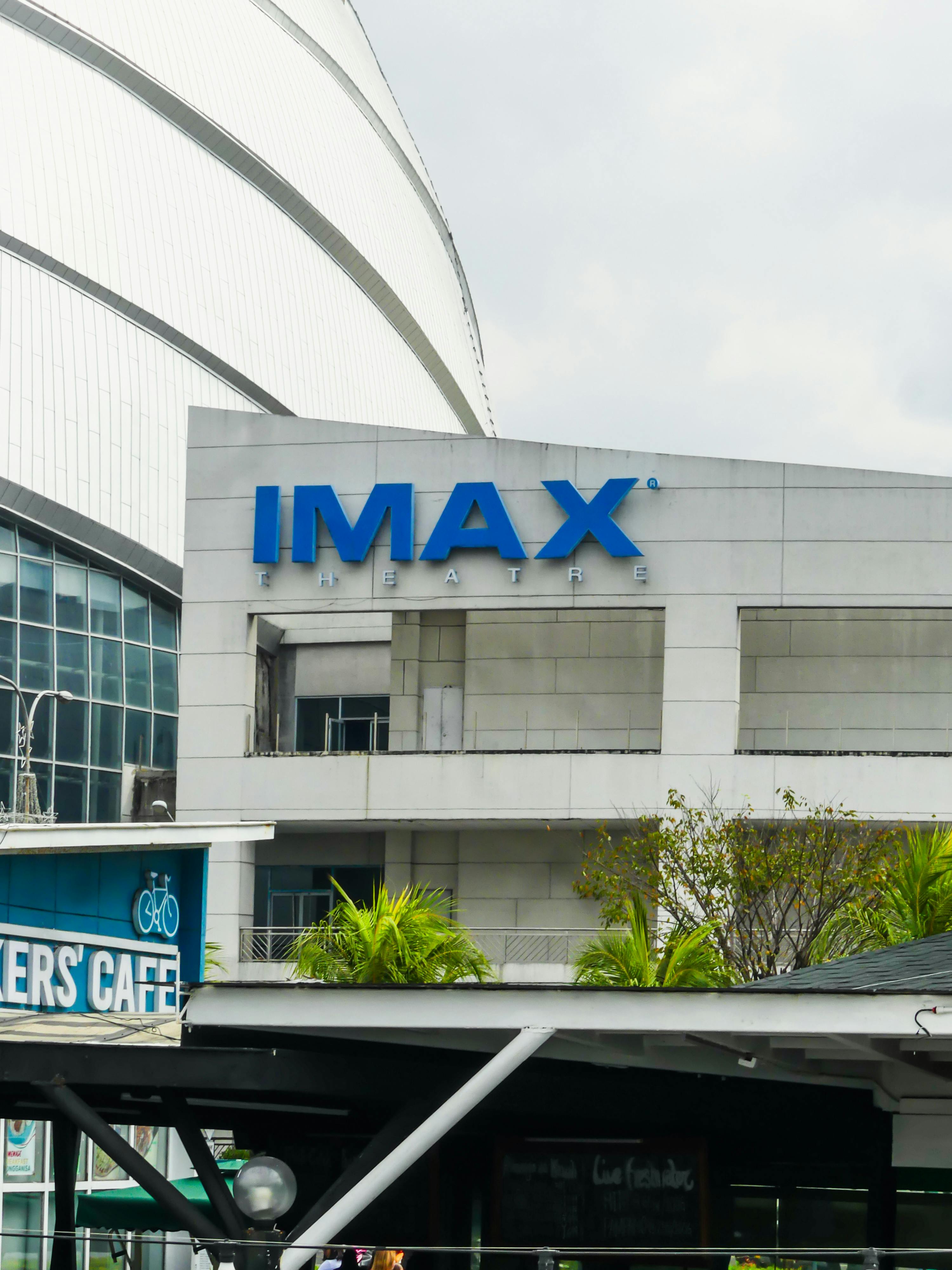 IMAX Logo on Building Wall · Free Stock Photo