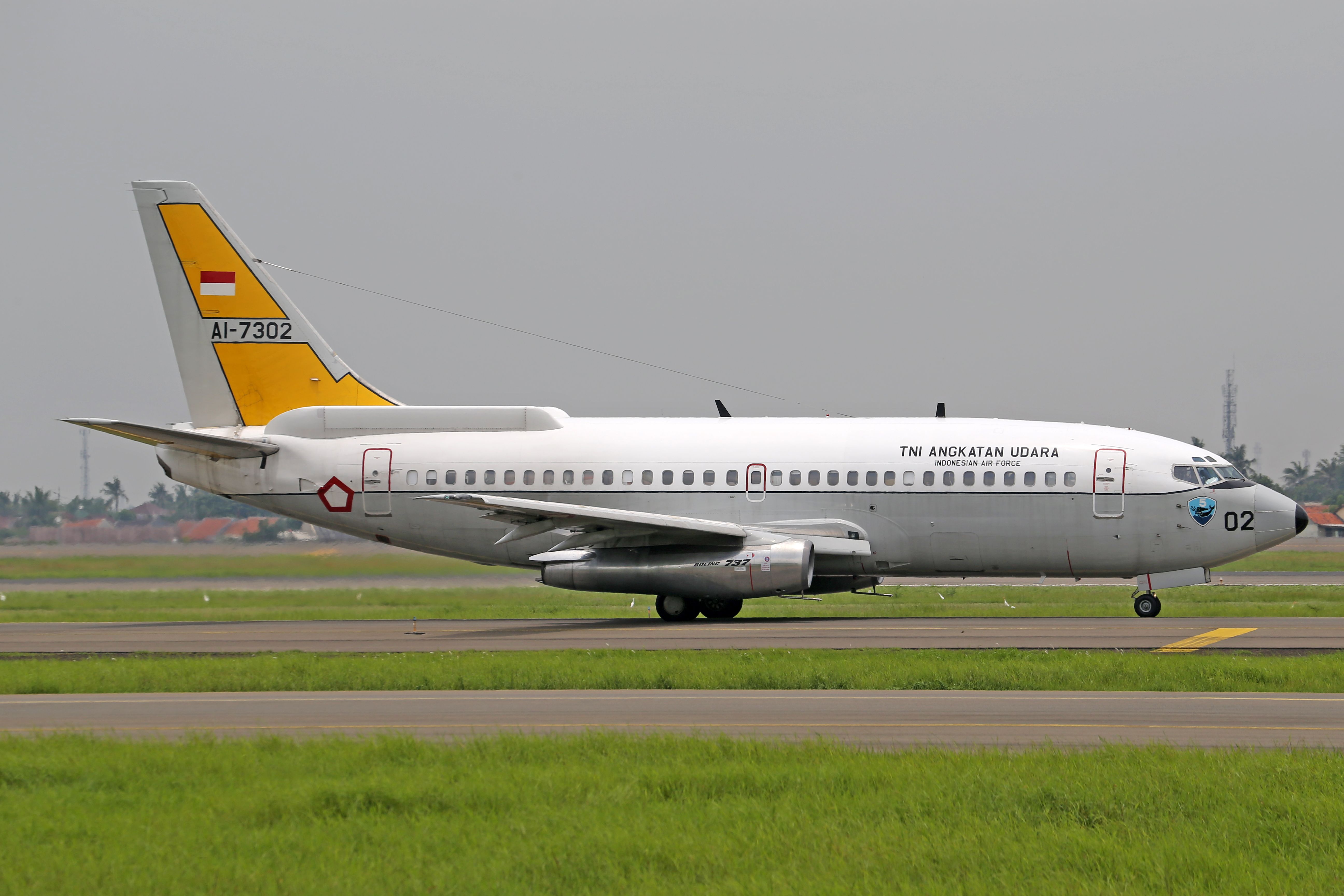 Boeing 737-2X9 Plane Taxiing at the Airport · Free Stock Photo