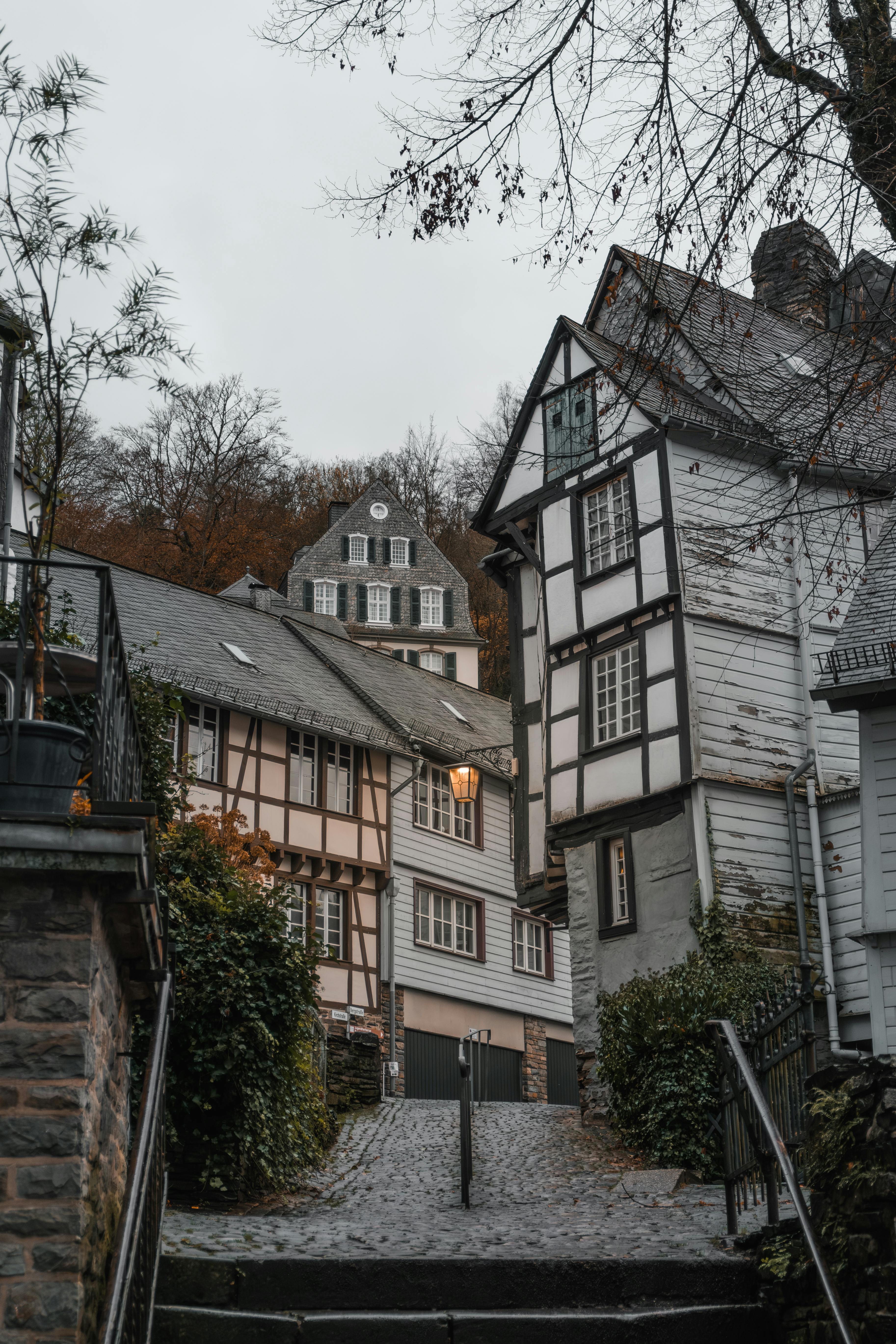Traditional German Townhouses · Free Stock Photo