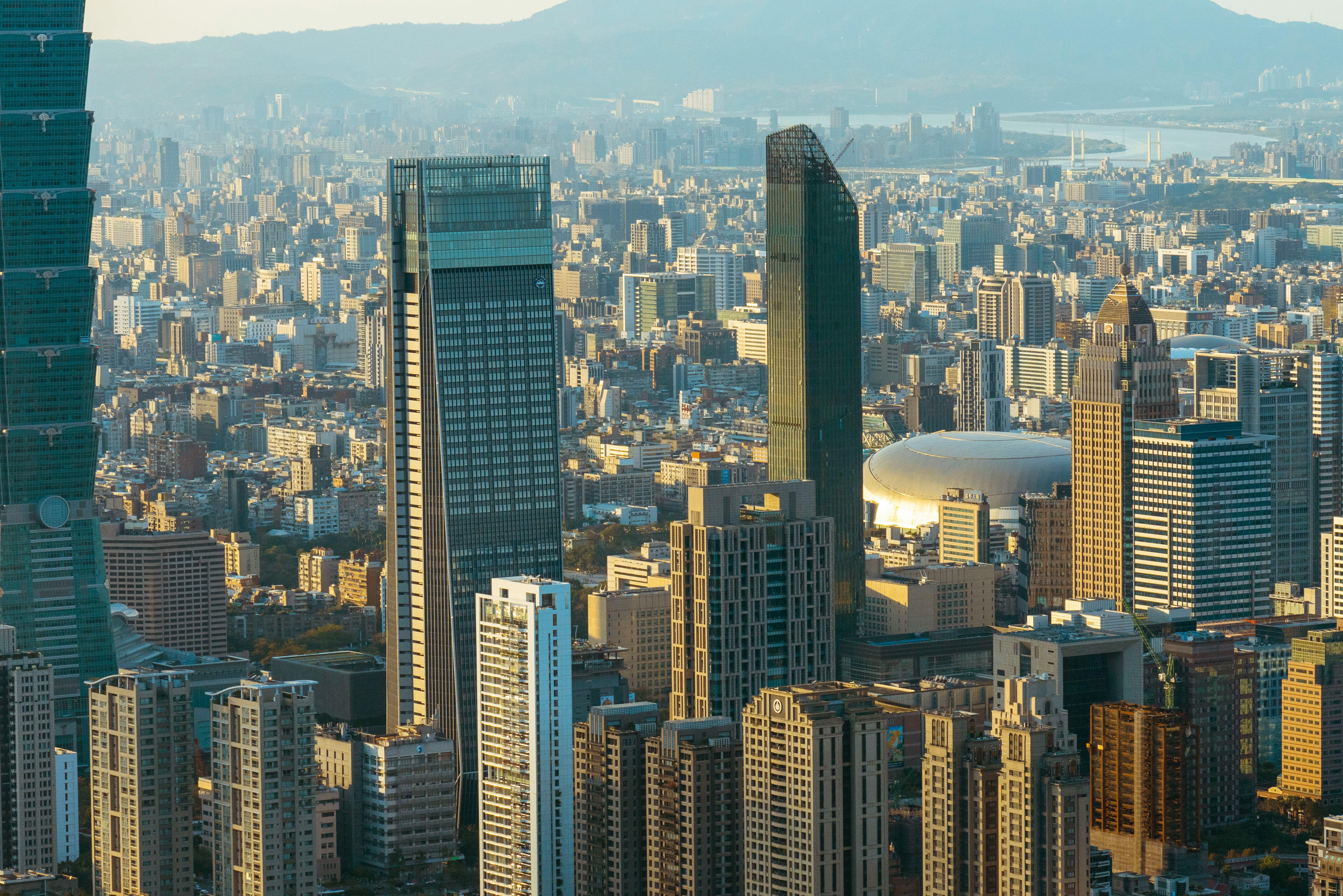 Modern Skyscrapers in Taipei, Taiwan · Free Stock Photo