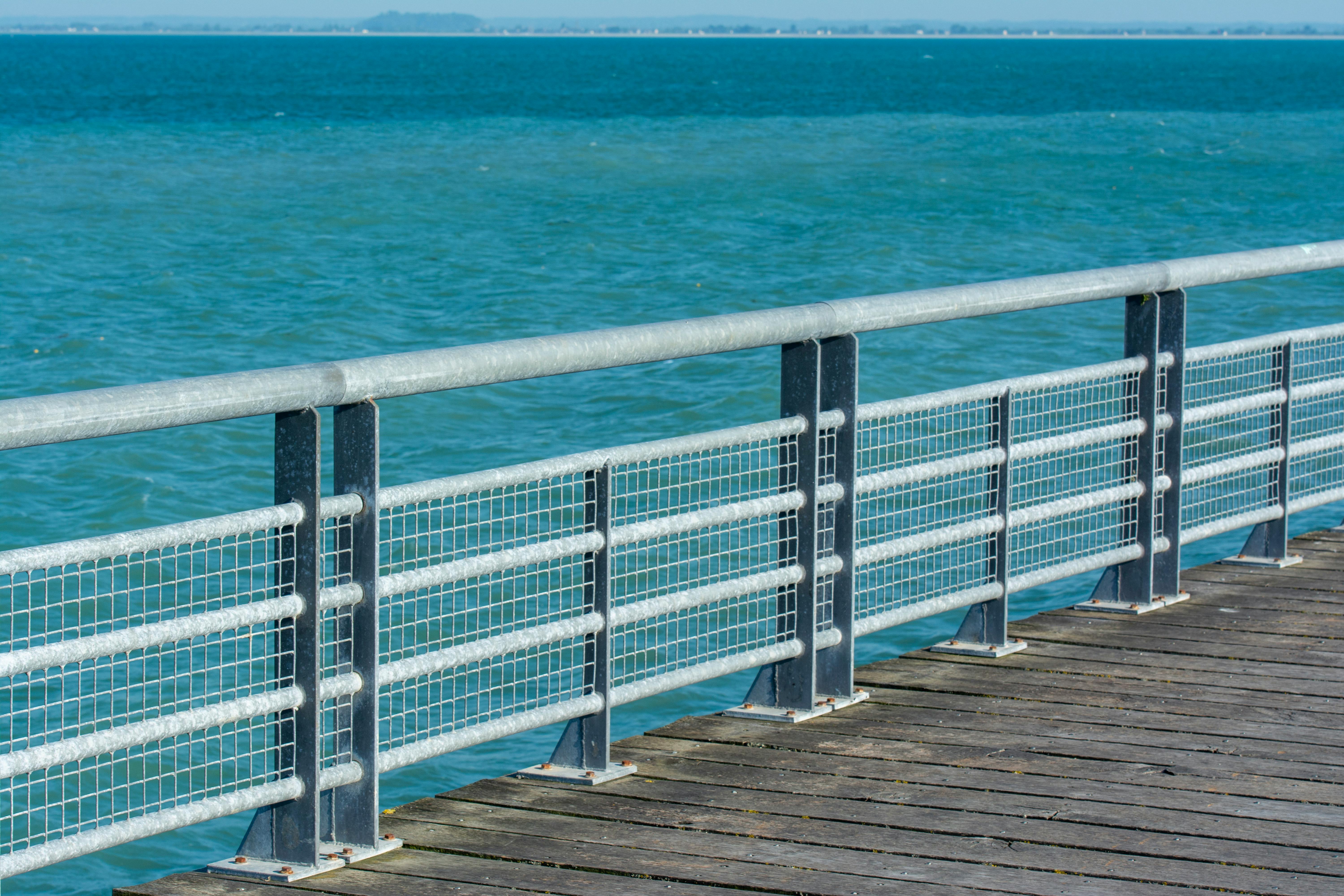 Railings of the Pier · Free Stock Photo