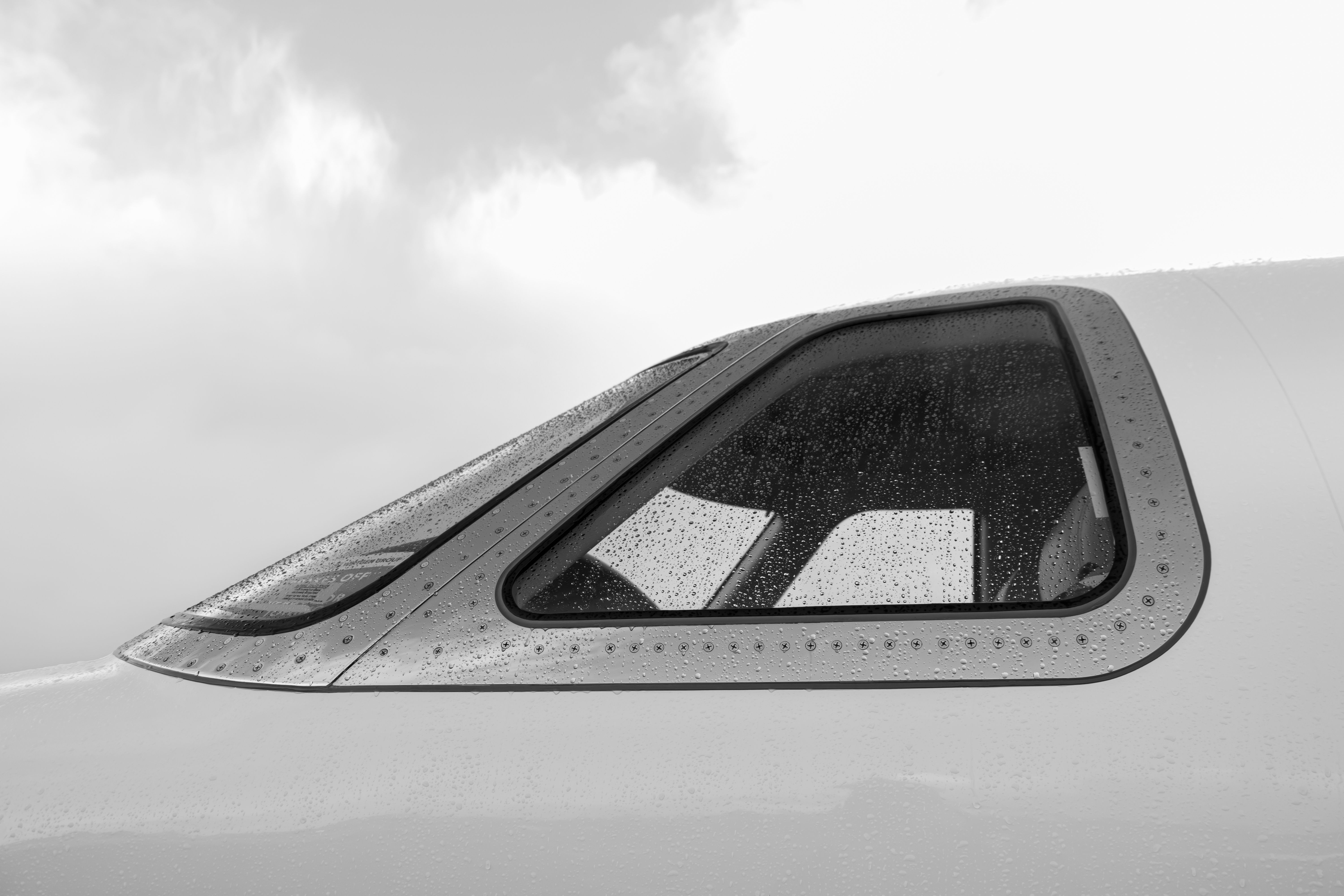 Drops of Water on Pilot Cabin Window · Free Stock Photo