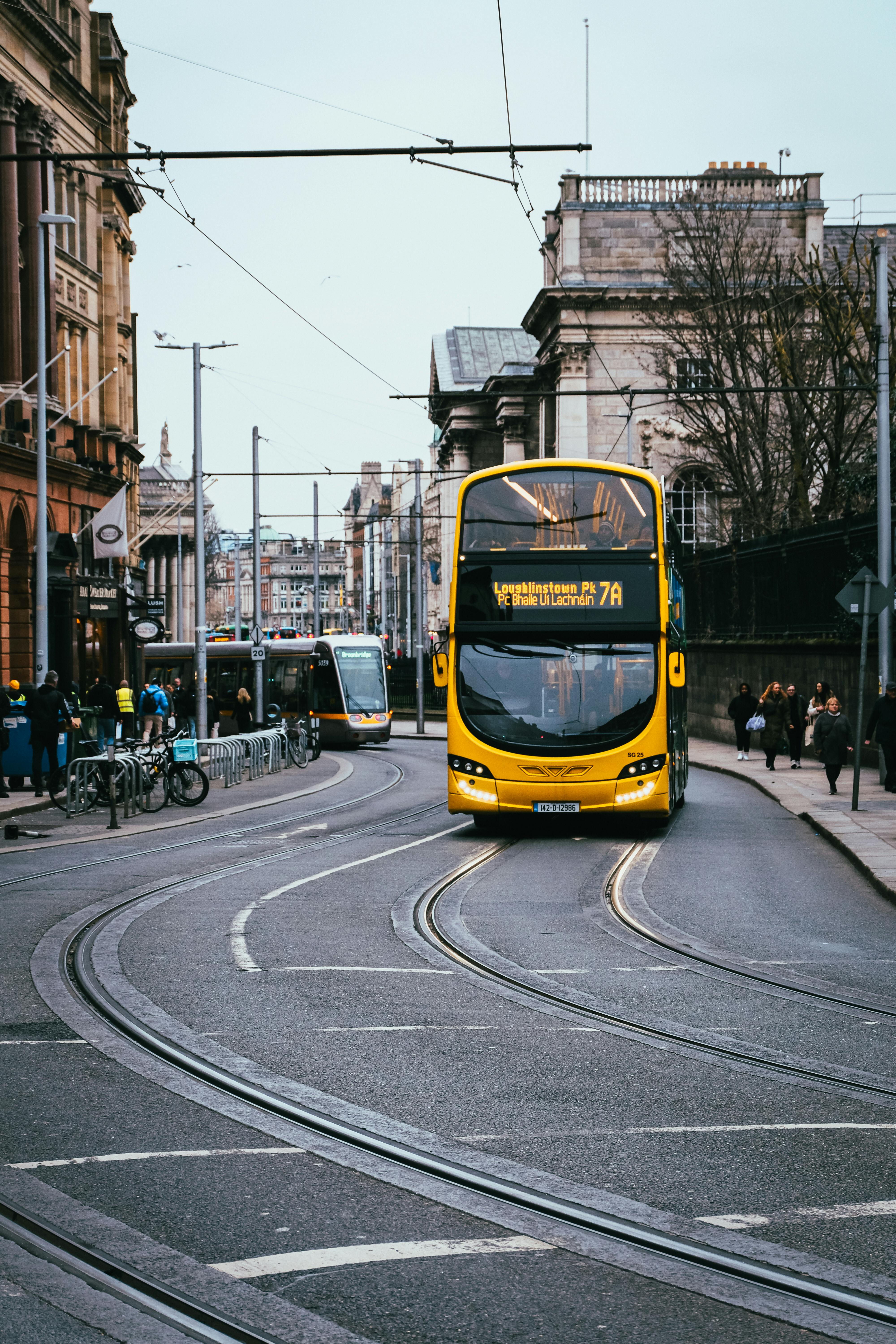 commuters on a bus · Free Stock Photo