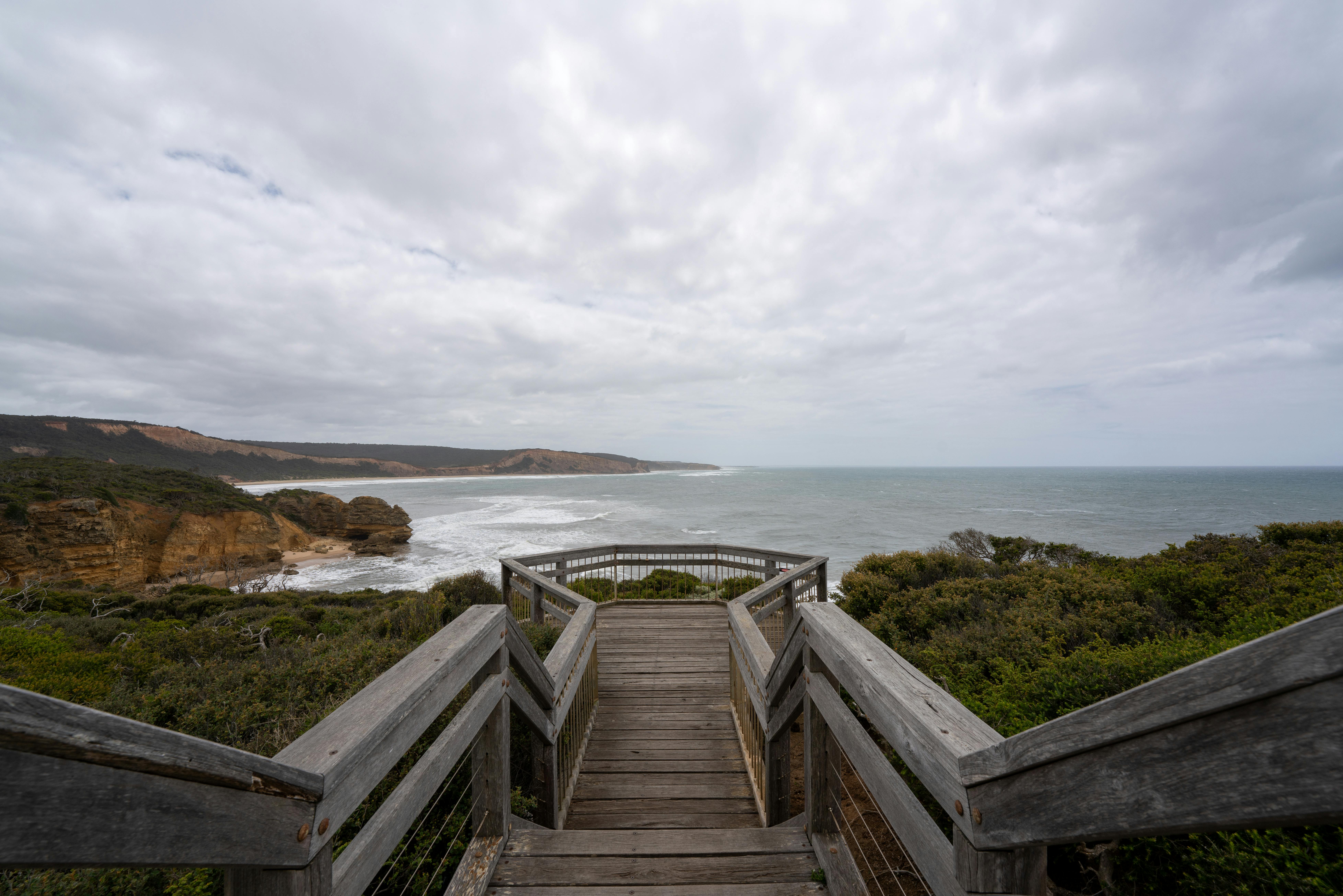Wooden Stairs to Beach · Free Stock Photo