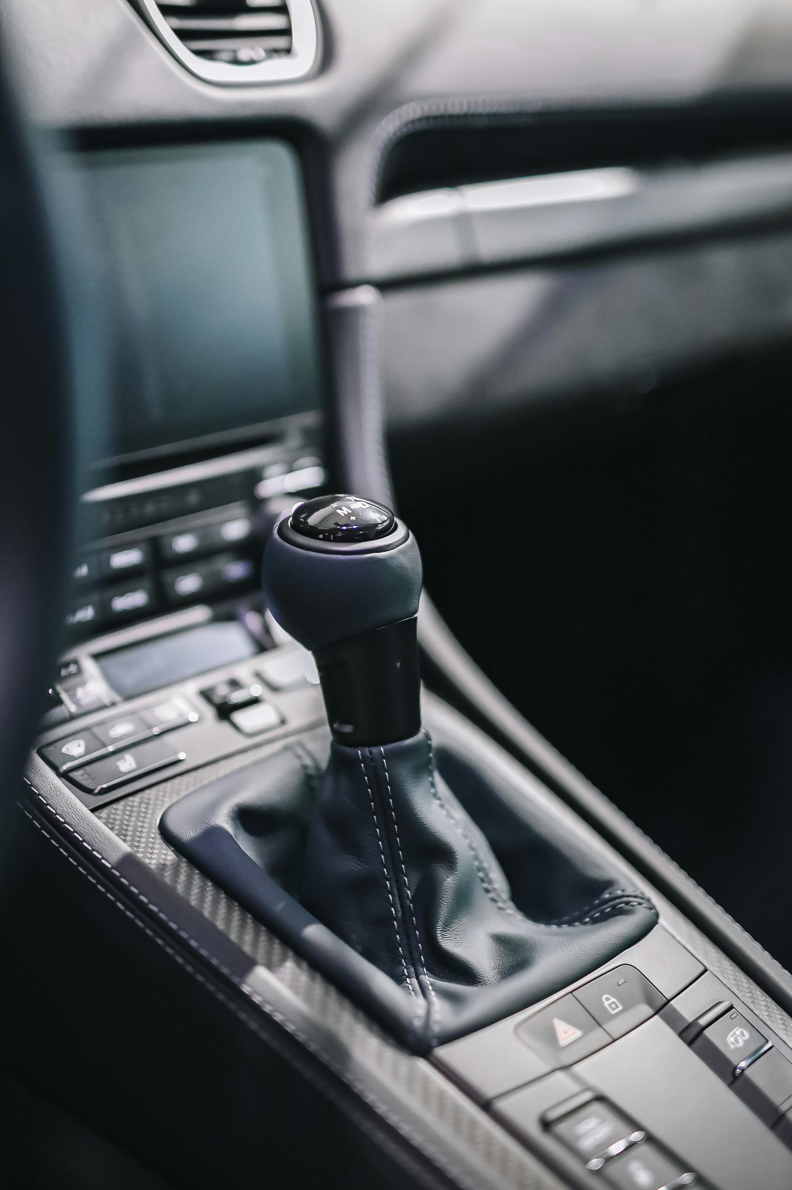 Close-up of a Gearshift in a Modern Car · Free Stock Photo
