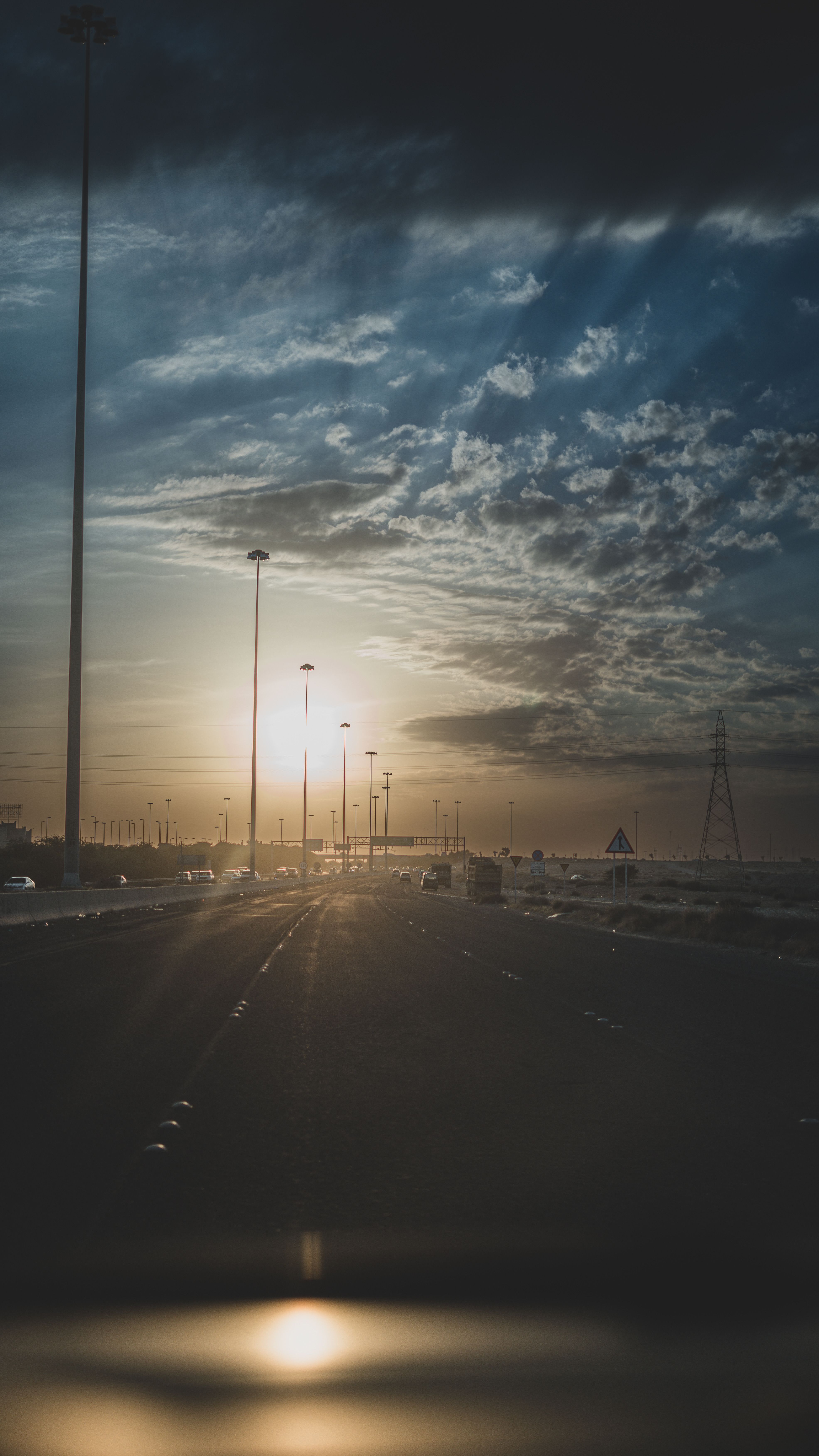 Road During Sunset · Free Stock Photo