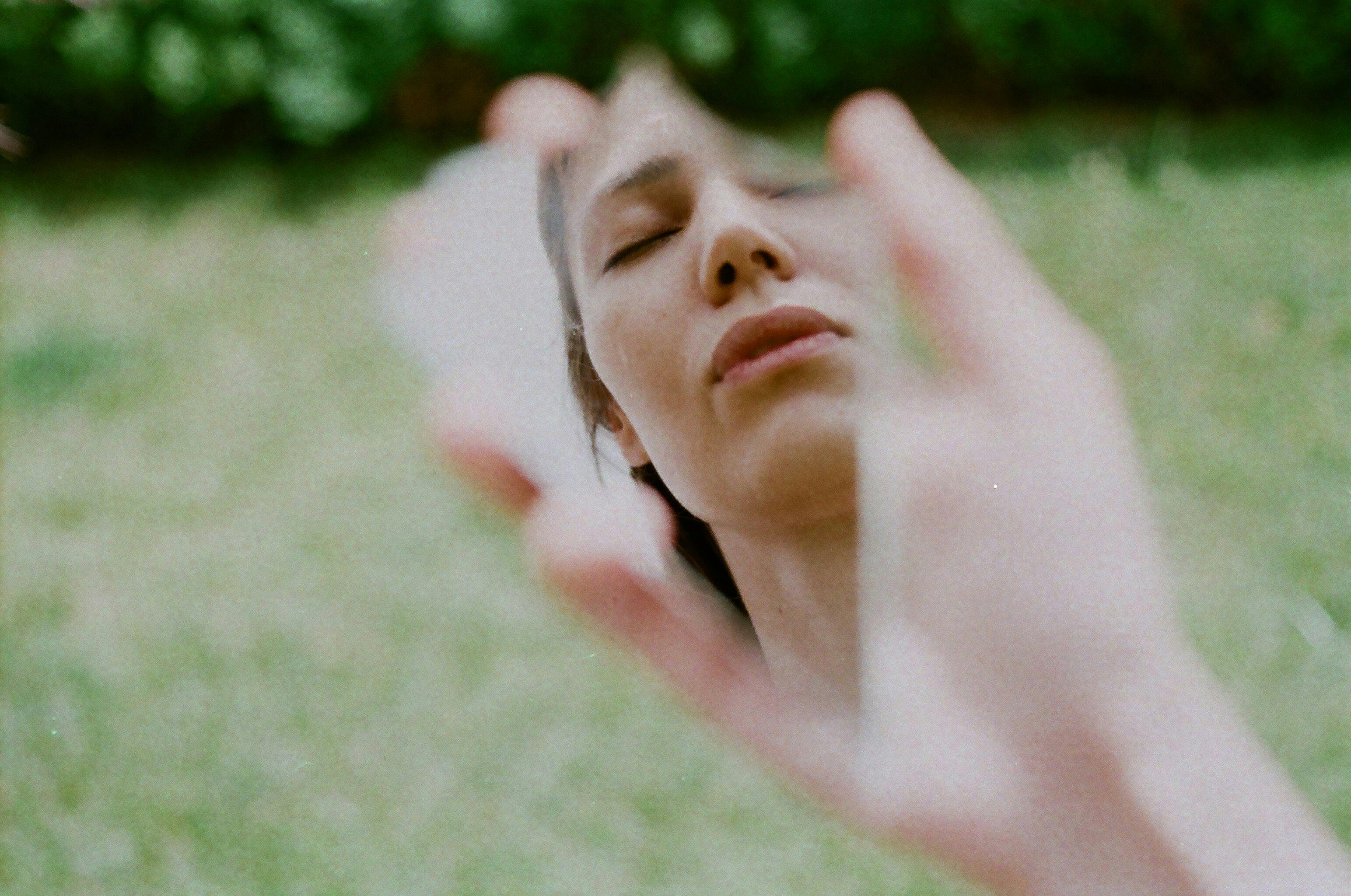 Woman Face Reflection in Mirror · Free Stock Photo