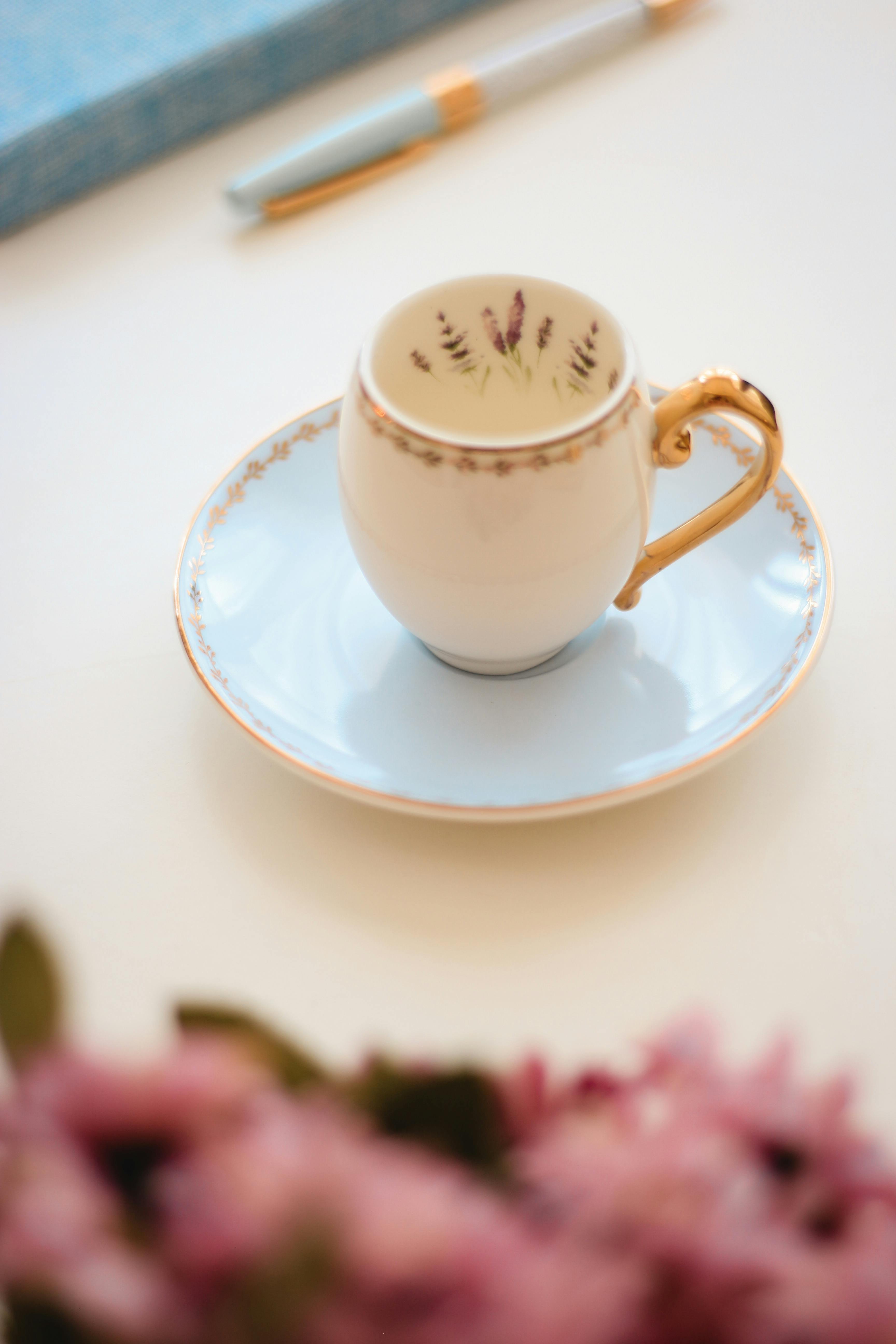 Empty Cup on Plate · Free Stock Photo