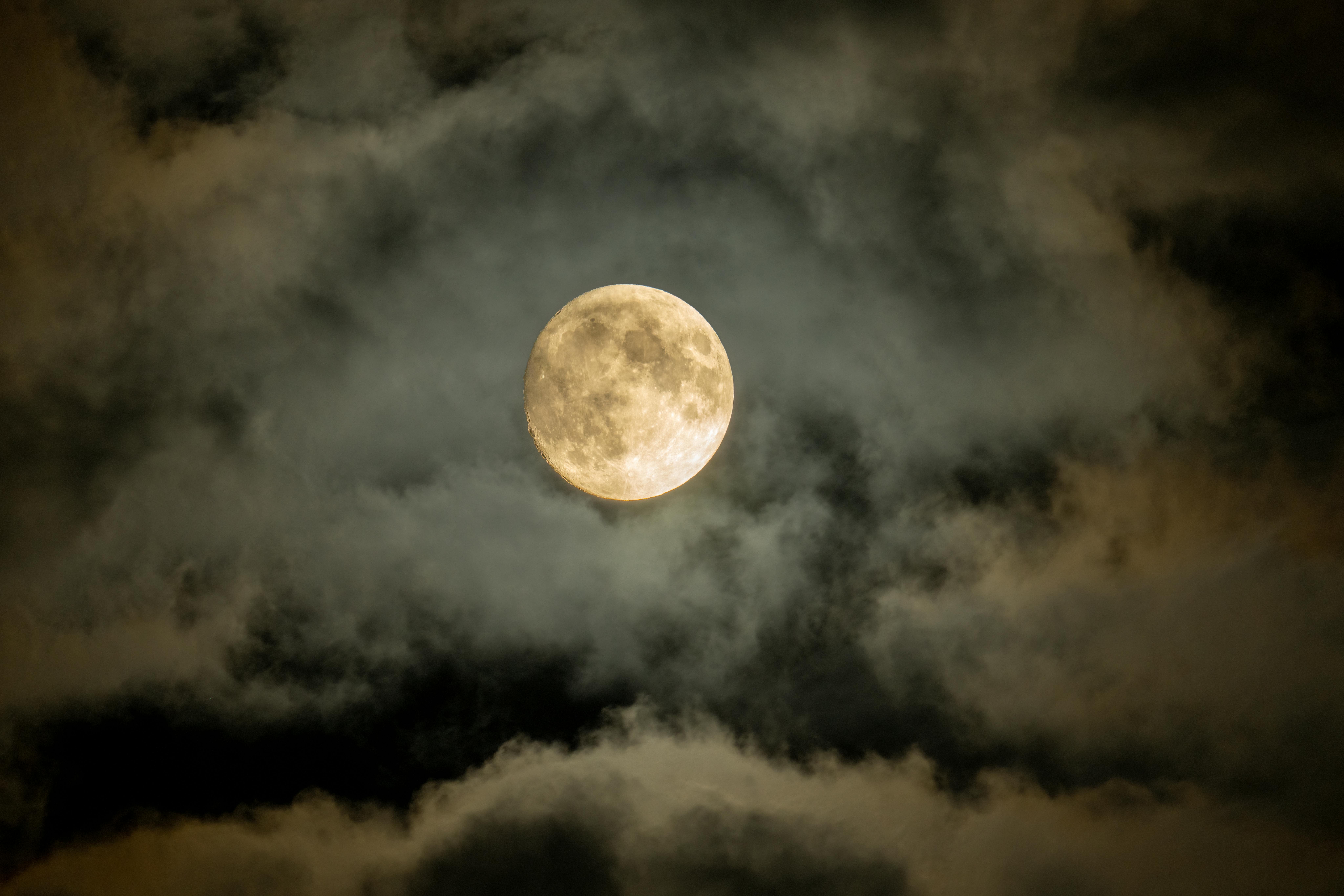 Photo Of A Full Moon · Free Stock Photo