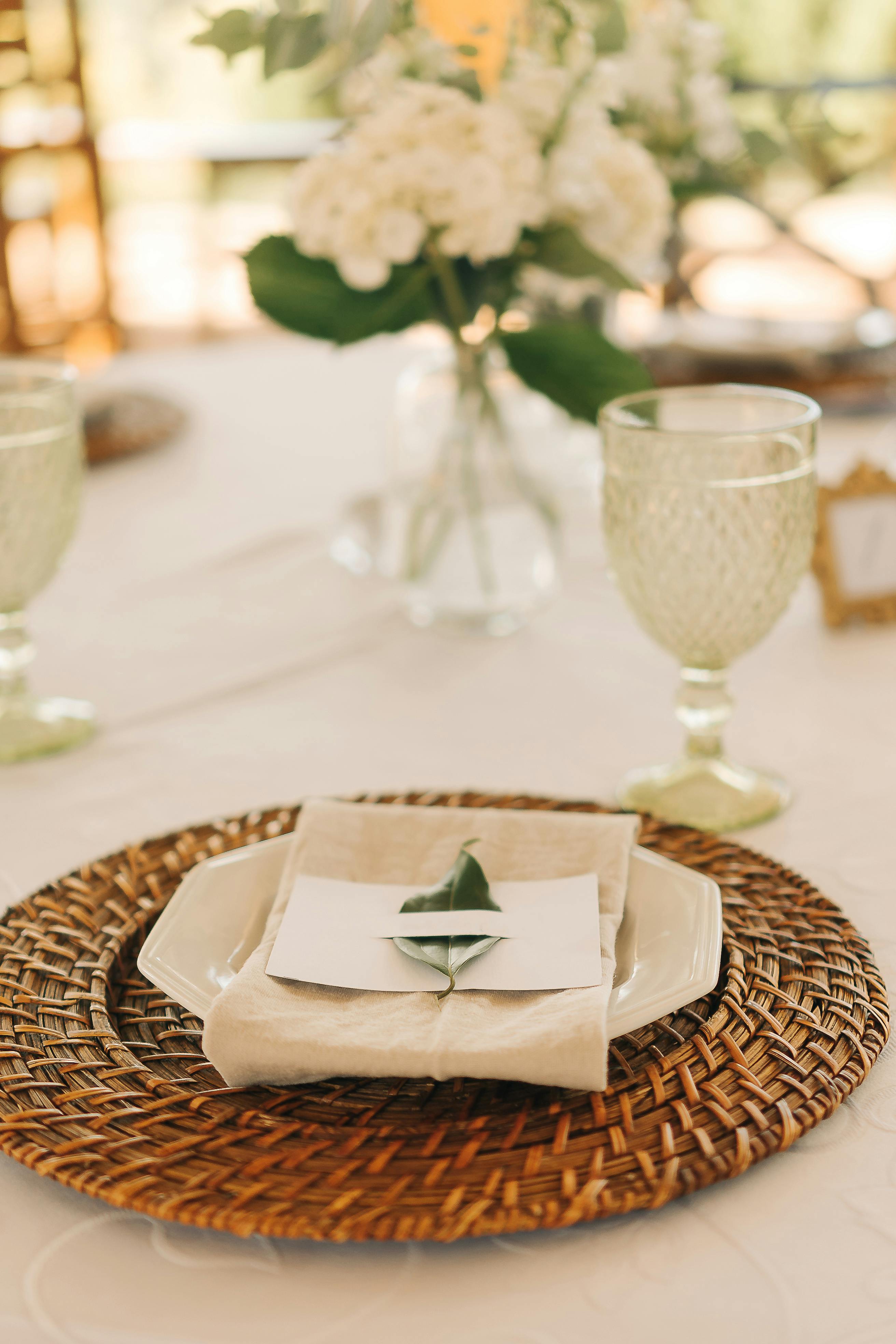 Close-Up Photo of Table Setting · Free Stock Photo