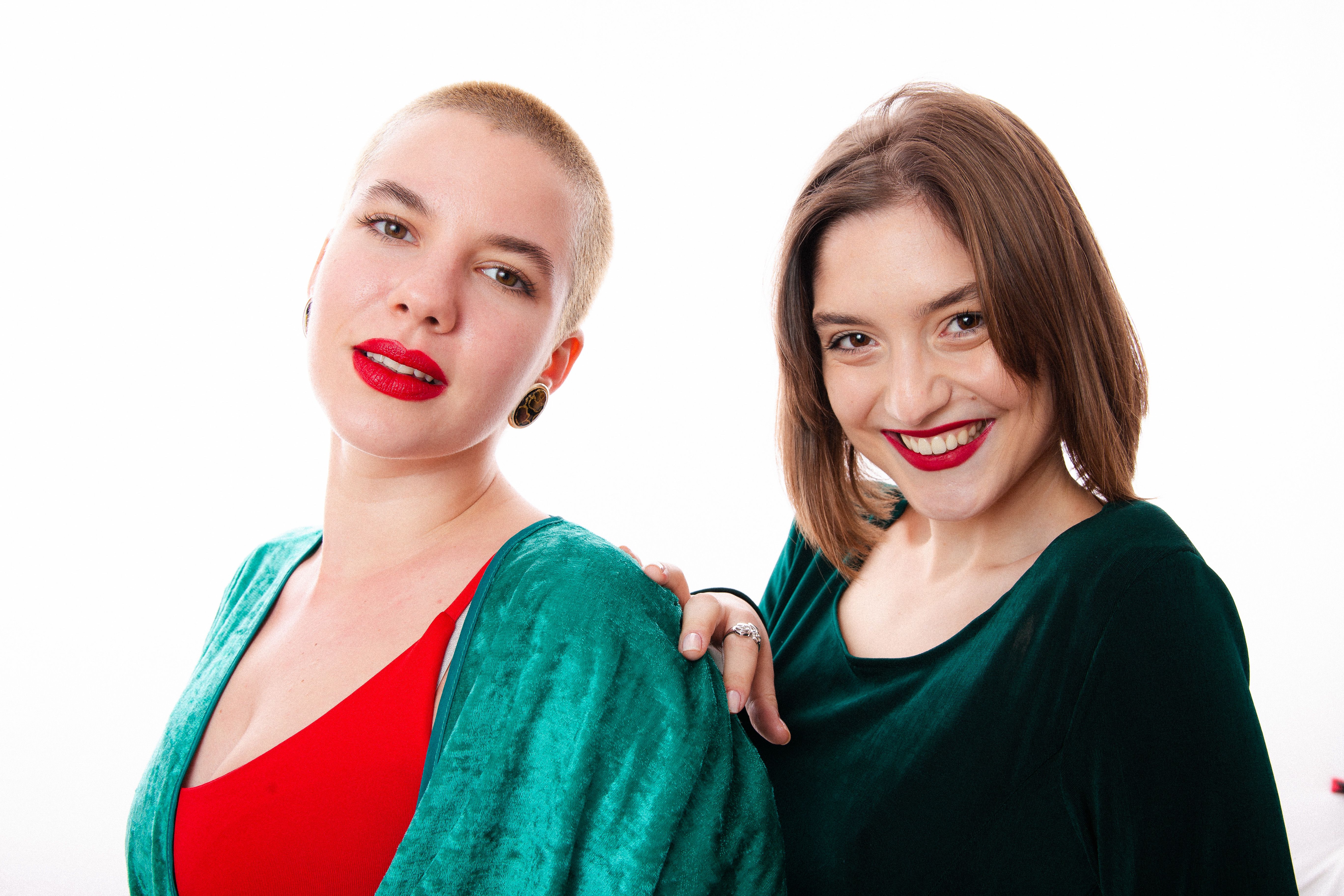 Portrait of Two Smiling Women · Free Stock Photo