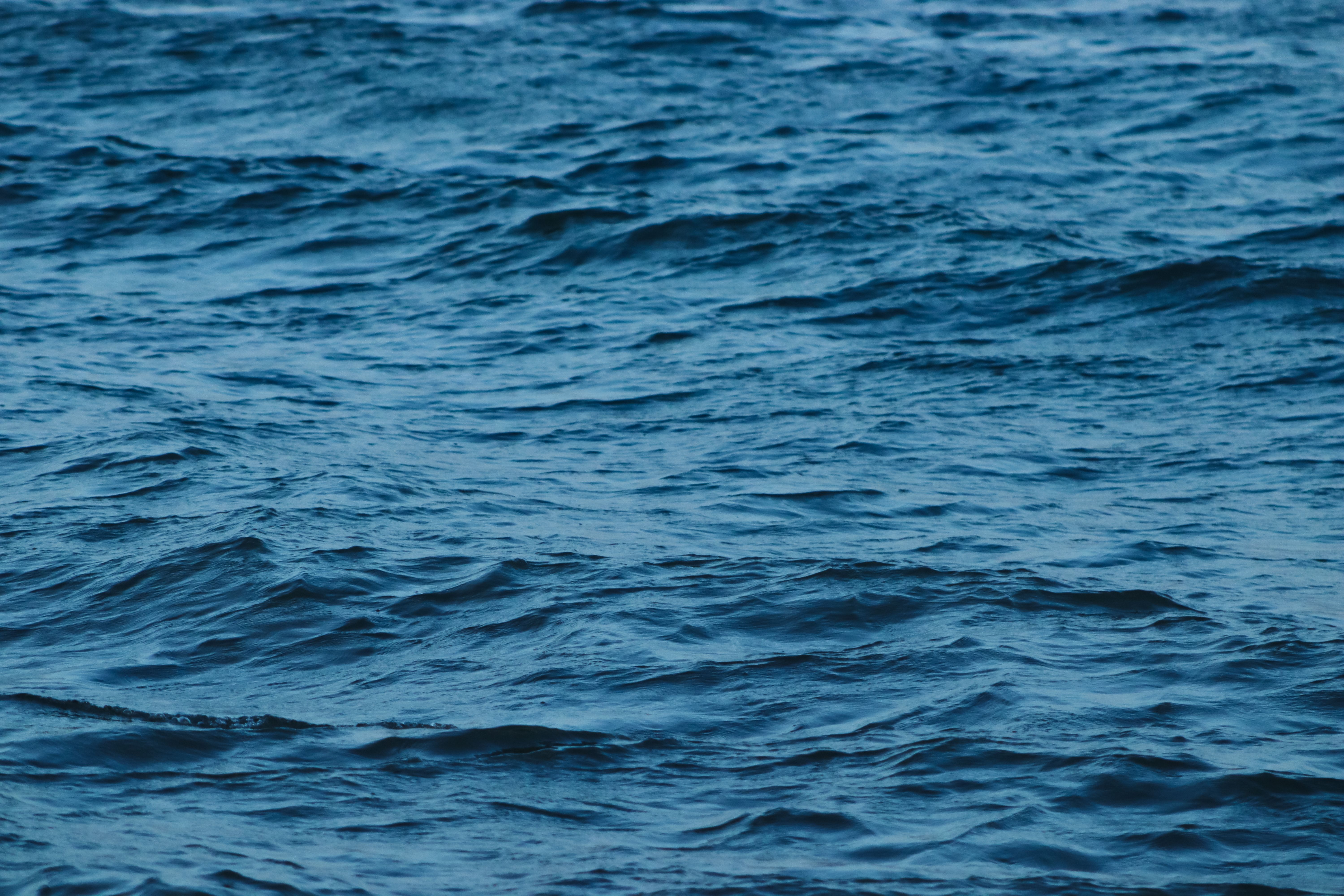 Blue, Wavy Water · Free Stock Photo