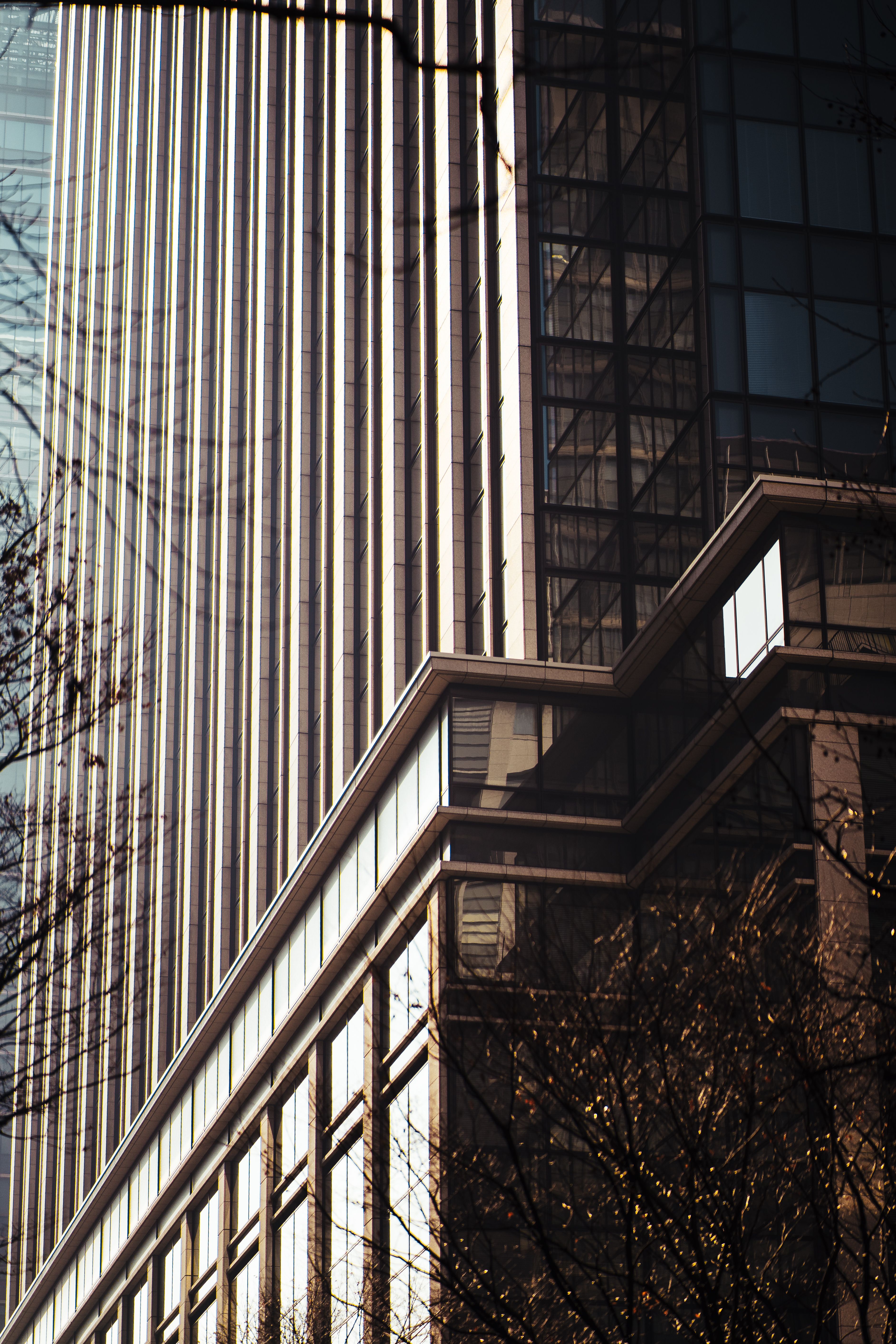 Corner of Office Building · Free Stock Photo
