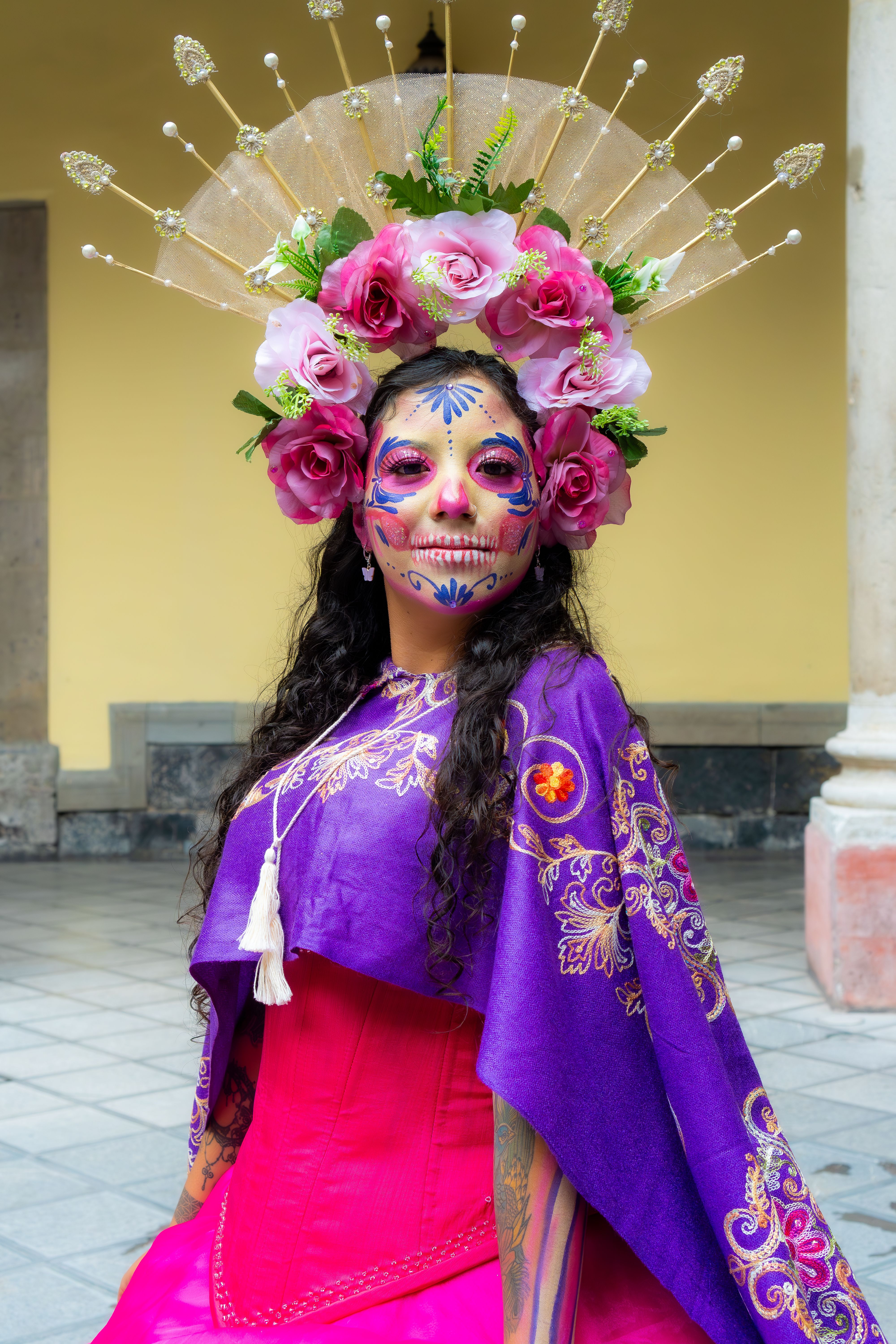 Smiling Catrina Portrait · Free Stock Photo