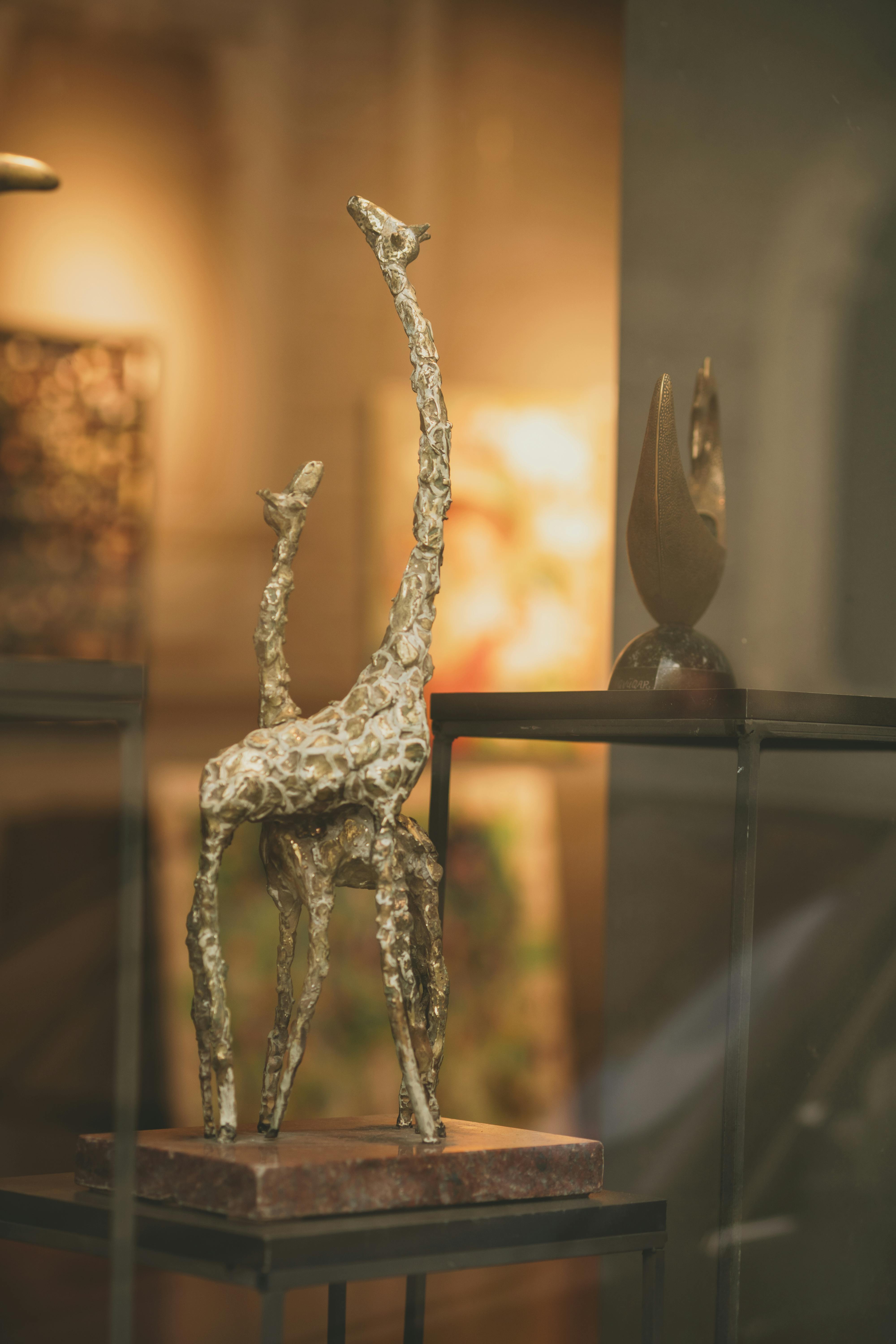 Giraffes Figurines in Museum · Free Stock Photo