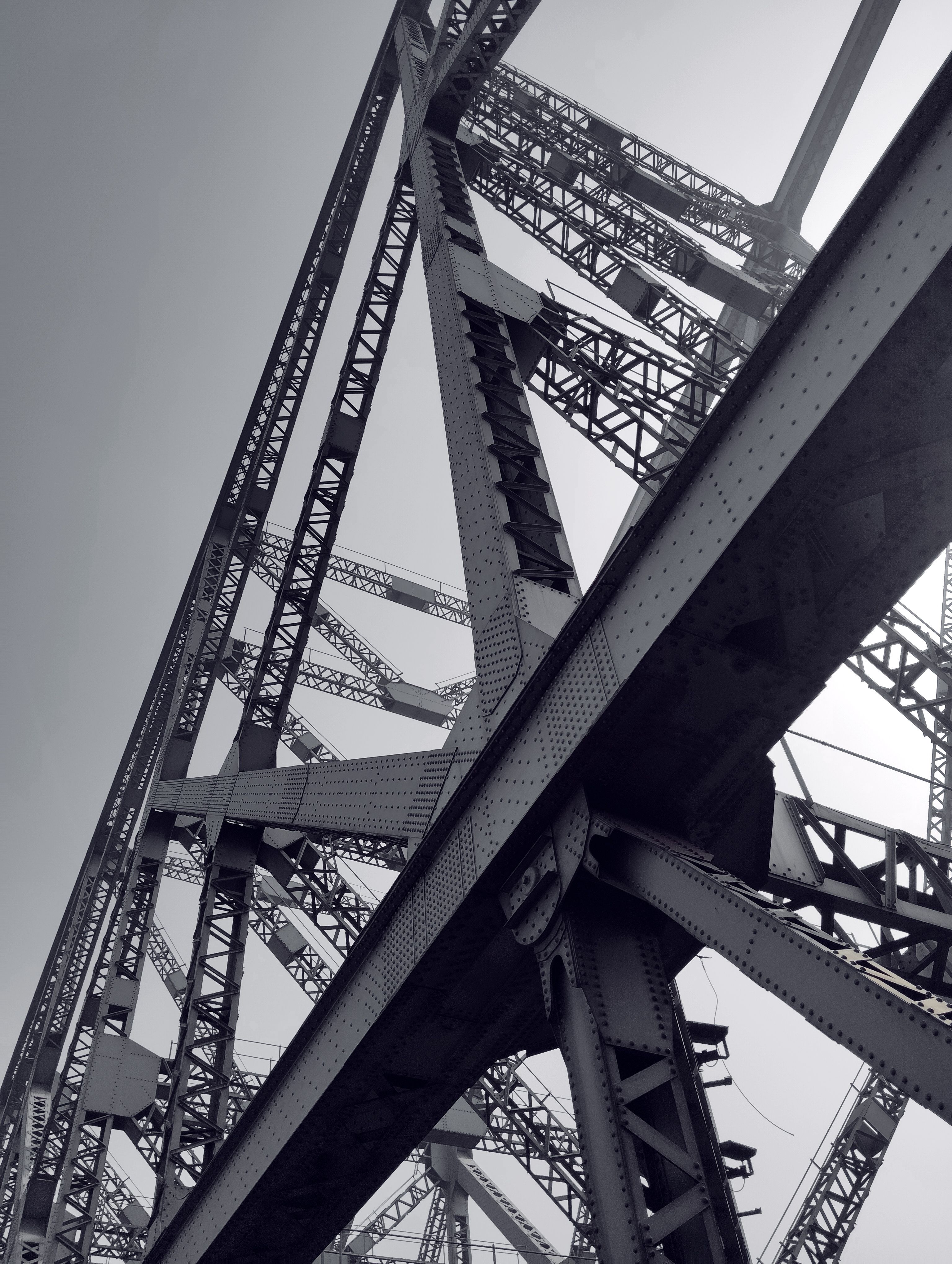 Steel Beams Construction · Free Stock Photo