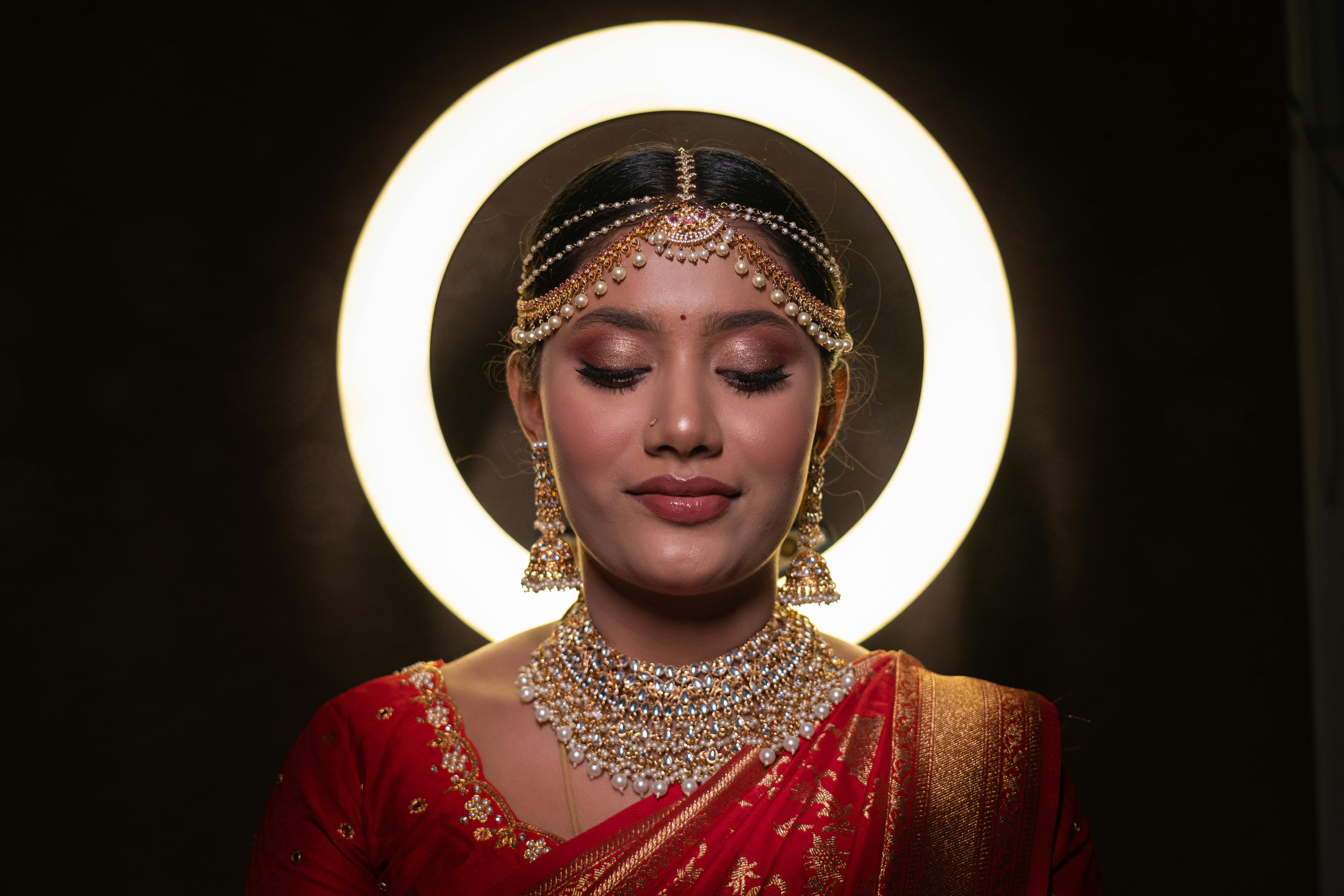 Close up Portrait of a Bride · Free Stock Photo