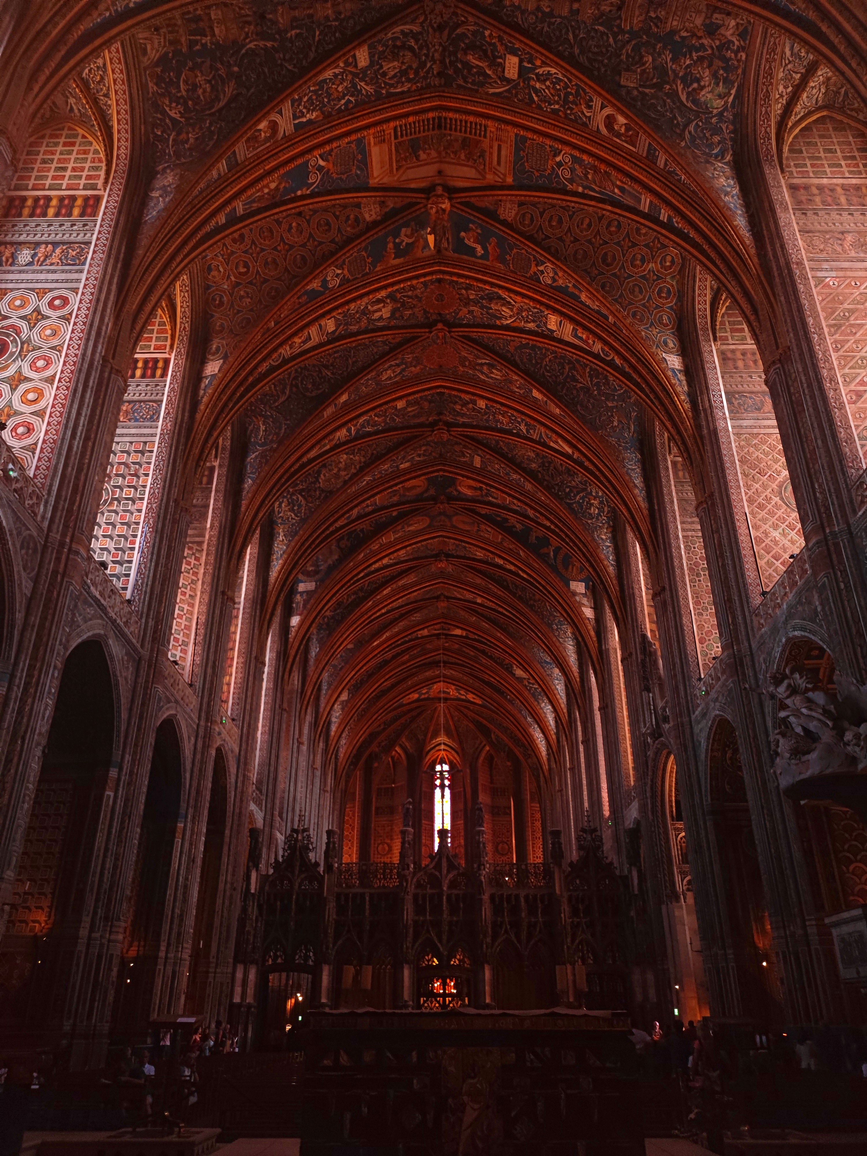 Monumental Interior of Albi Cathedral in France · Free Stock Photo