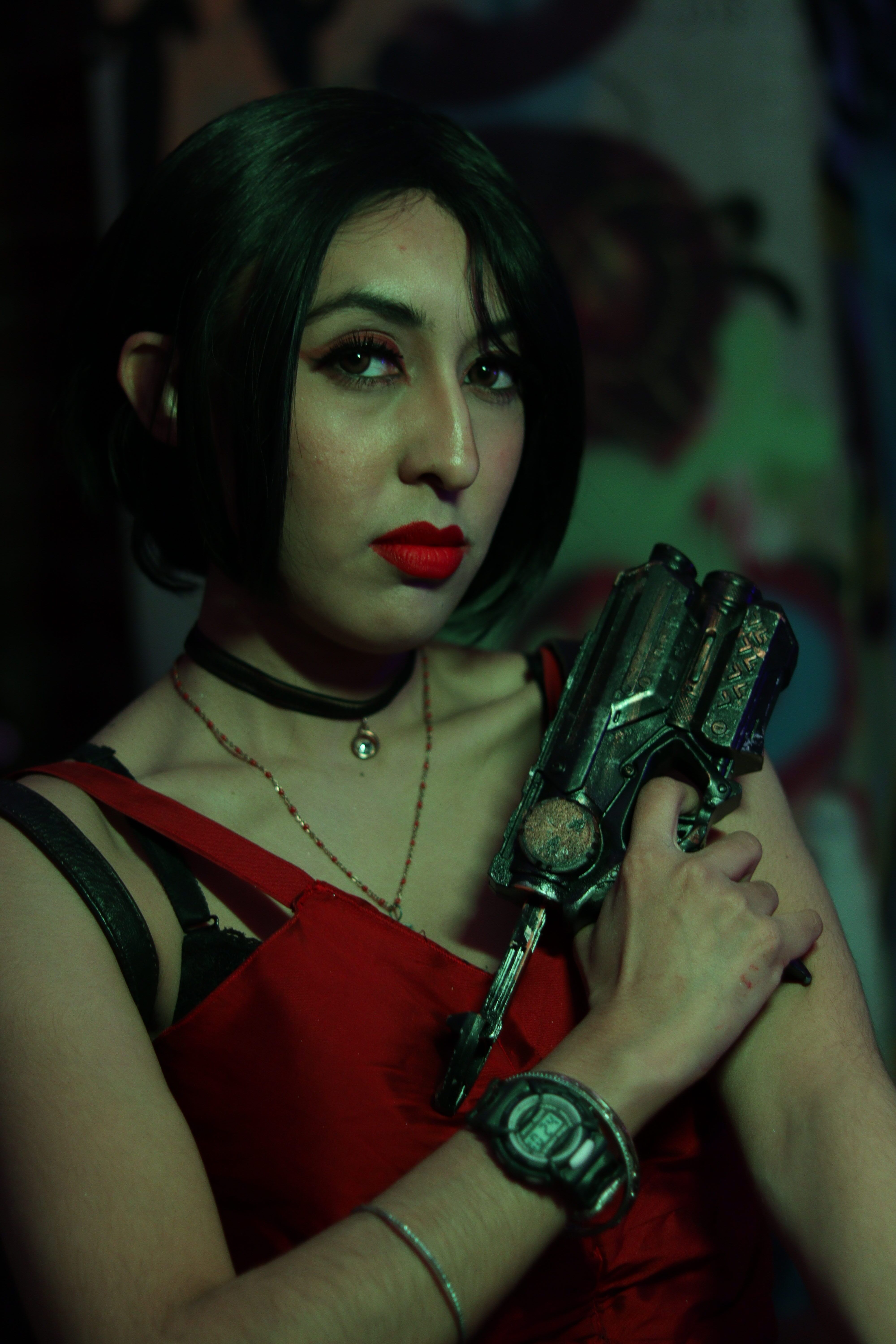 Portrait of Woman with Pistol · Free Stock Photo