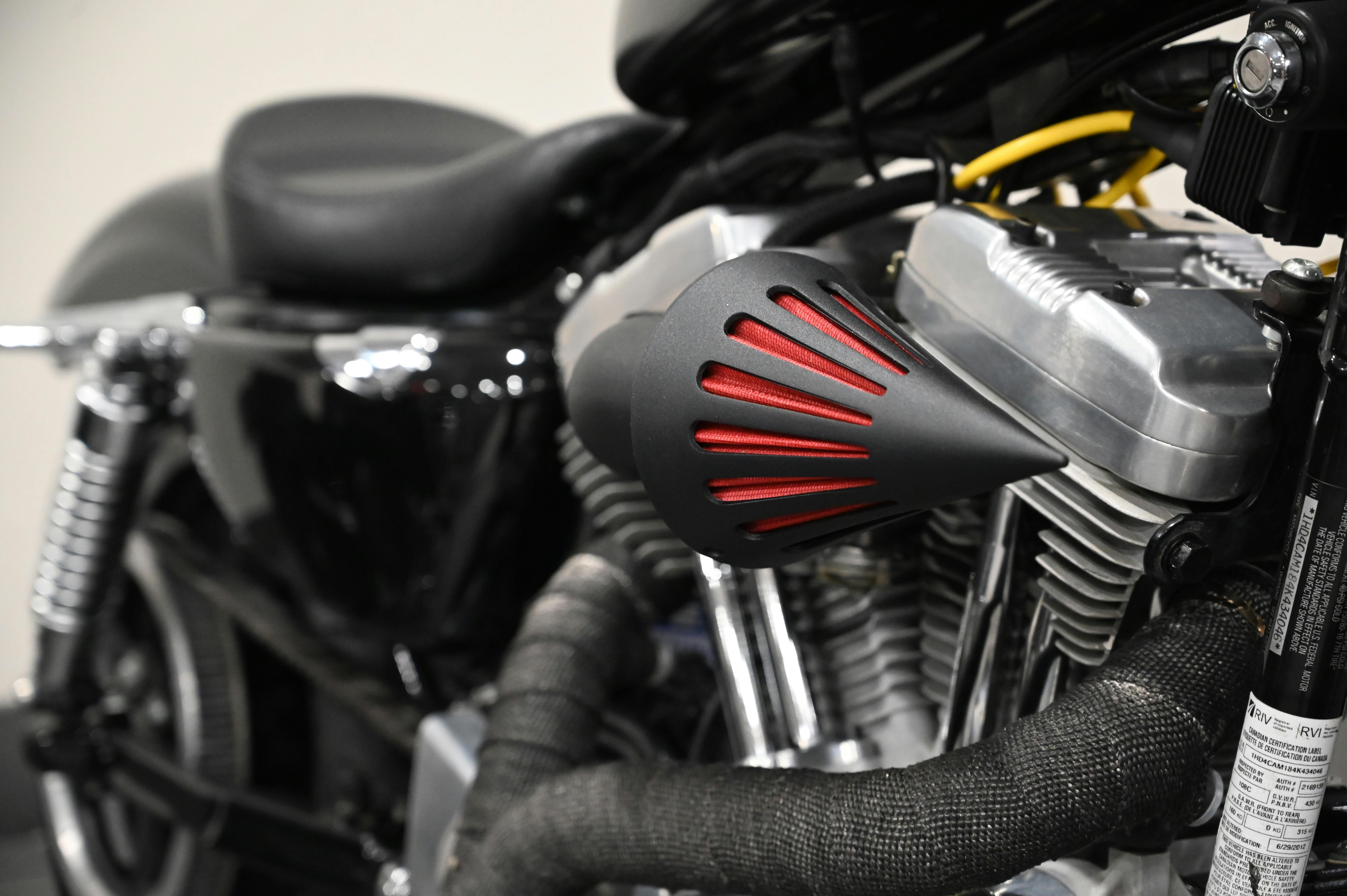 Close up of Black Motorcycle · Free Stock Photo