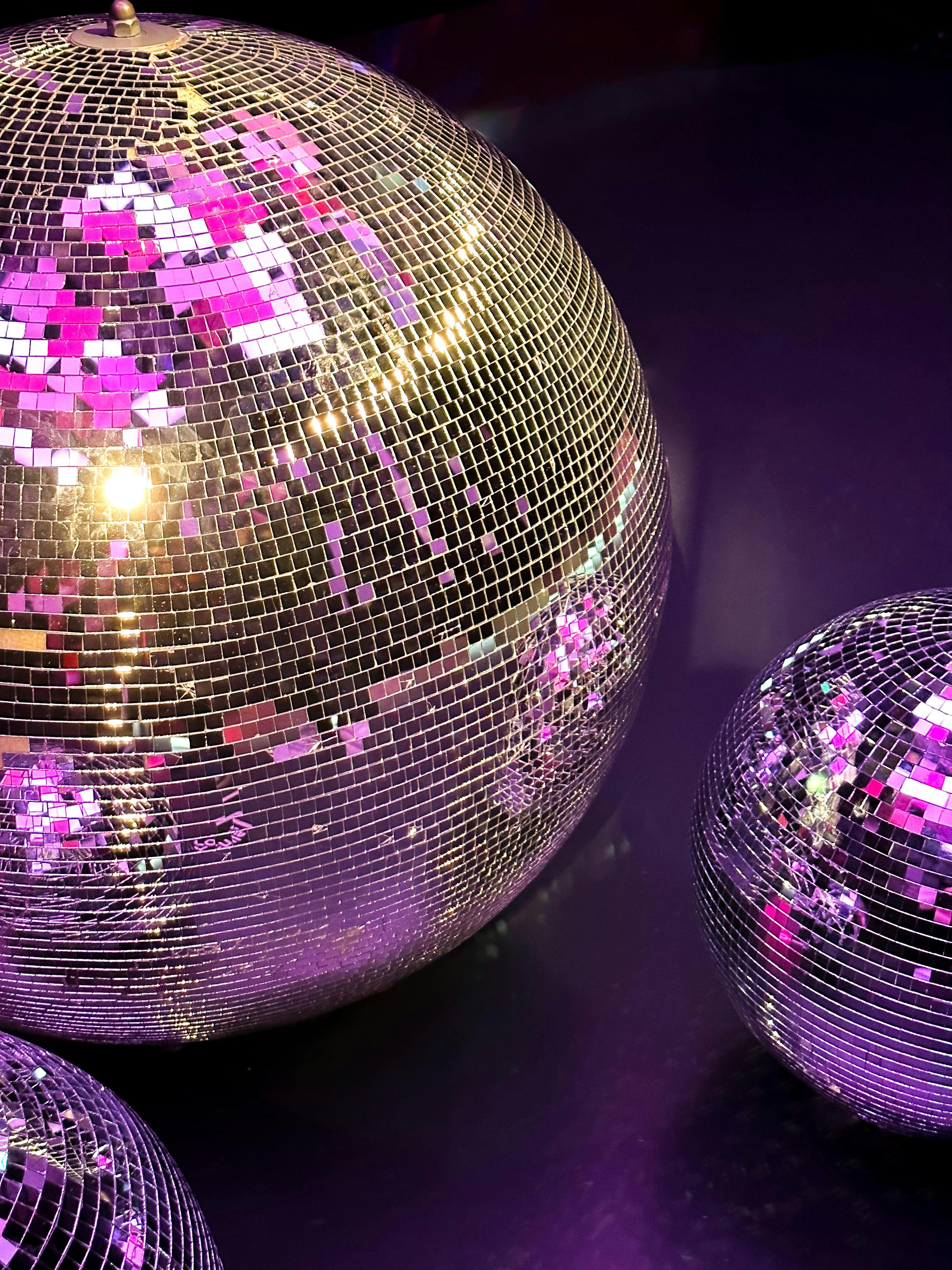 Photo of Disco Ball on Floor Near Numbers · Free Stock Photo