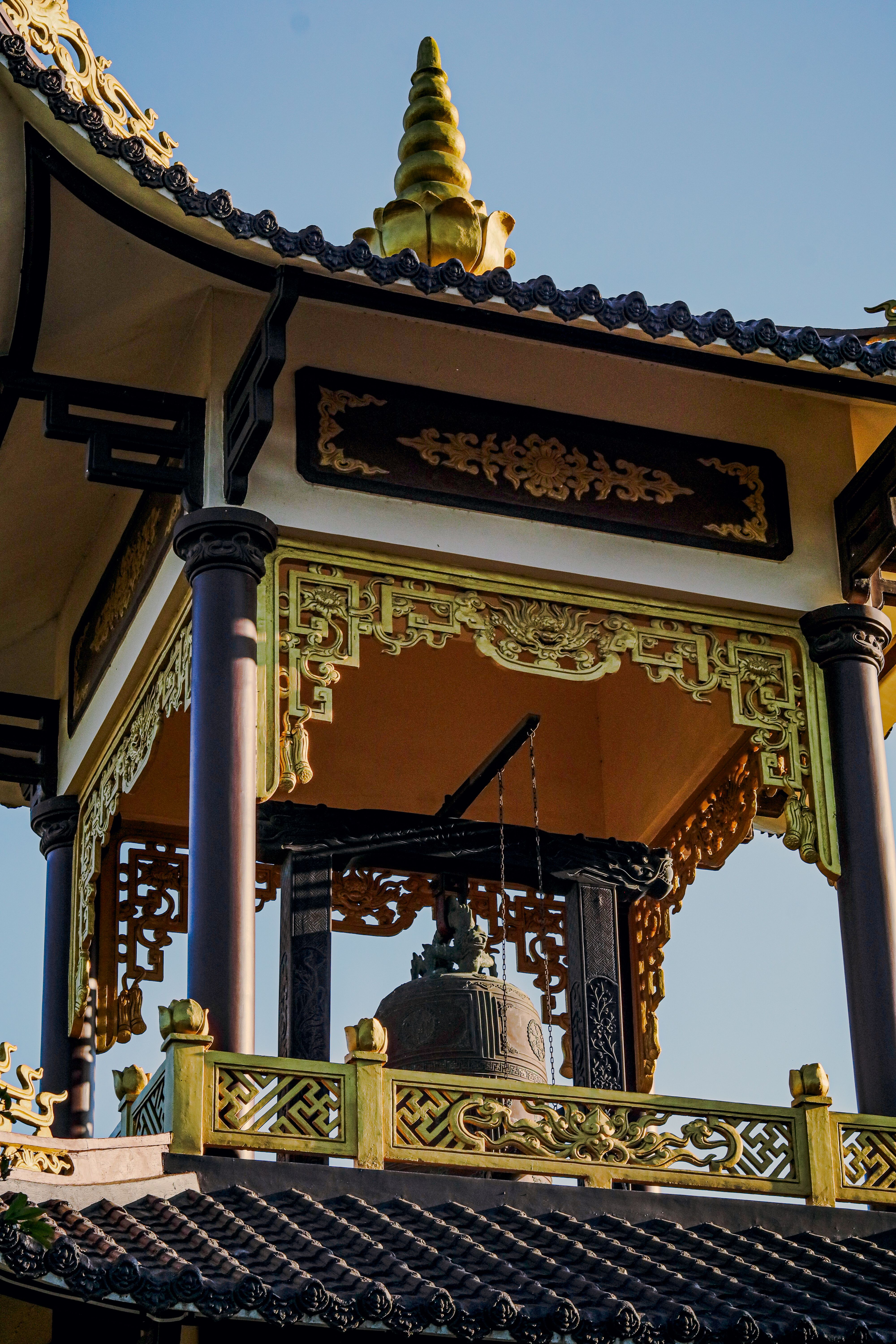 Bell in the Pagoda of a Buddhist Temple · Free Stock Photo